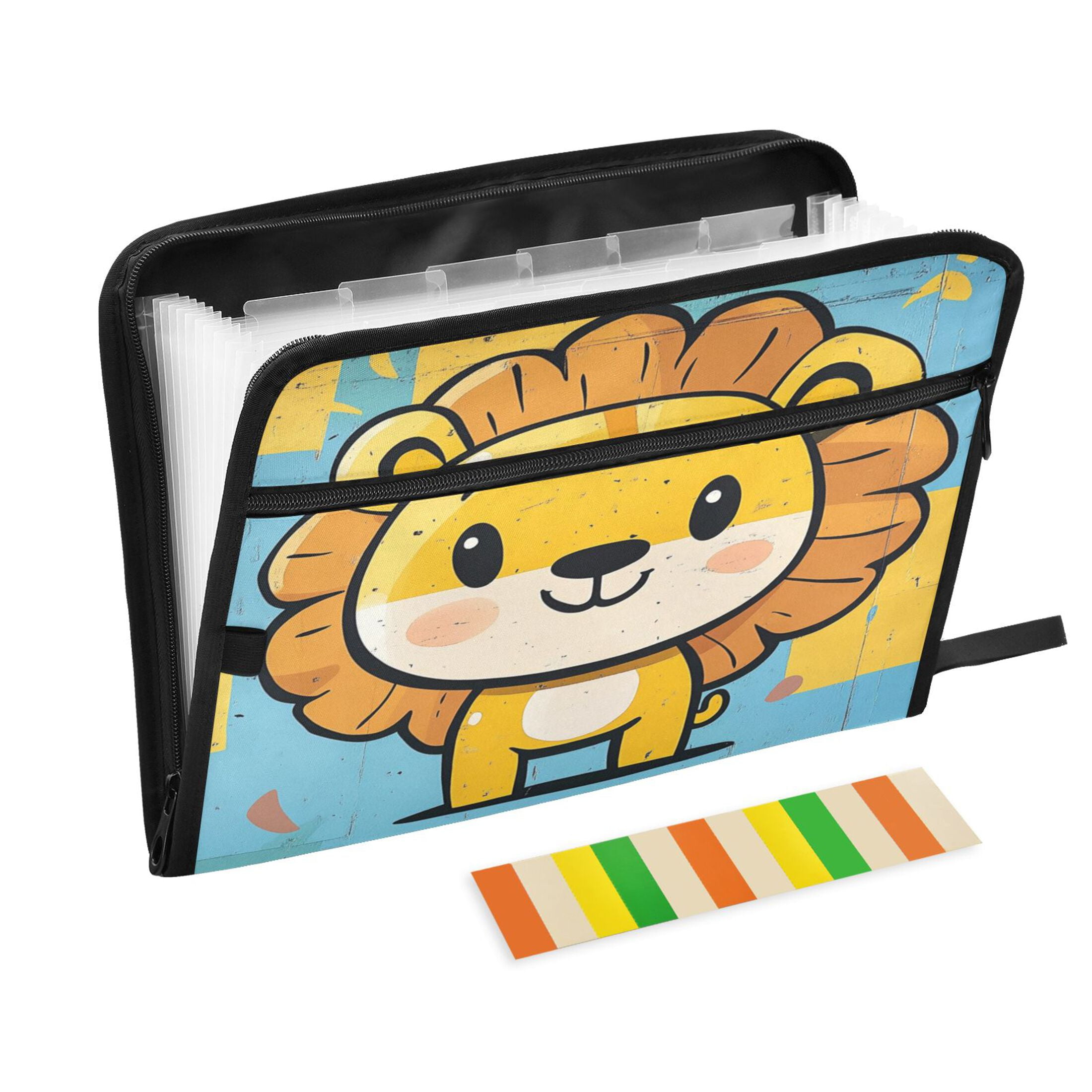 13-Pocket Expanding File Folder A4 Size Organizer Folder for School and ...