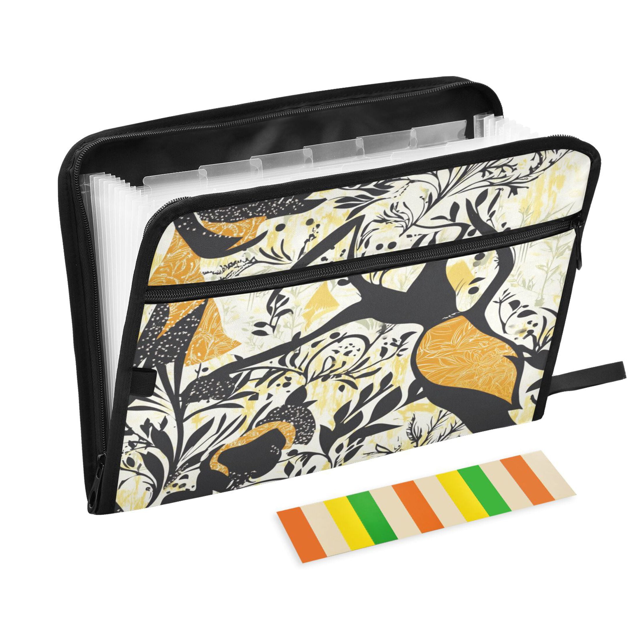 13-Pocket Expanding File Folder A4 Size Organizer Folder for School and ...