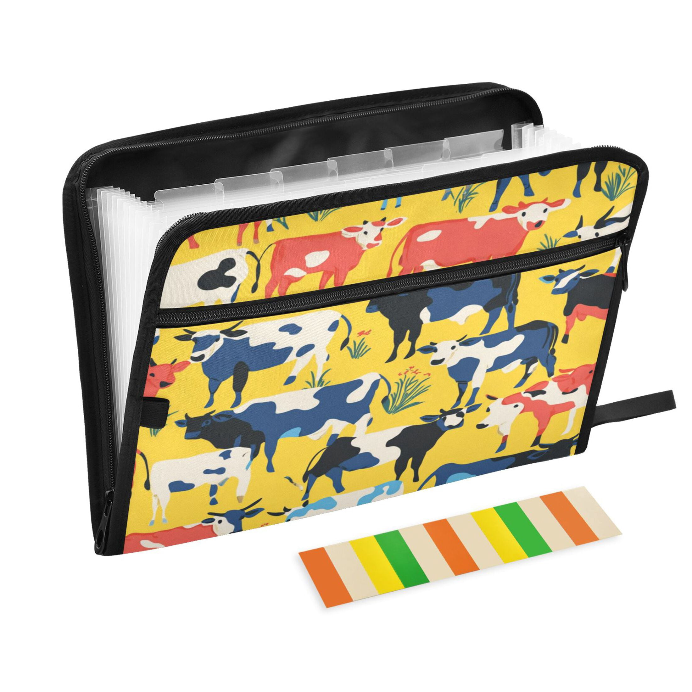 13-Pocket Expanding File Folder A4 Size Organizer Folder for School and ...
