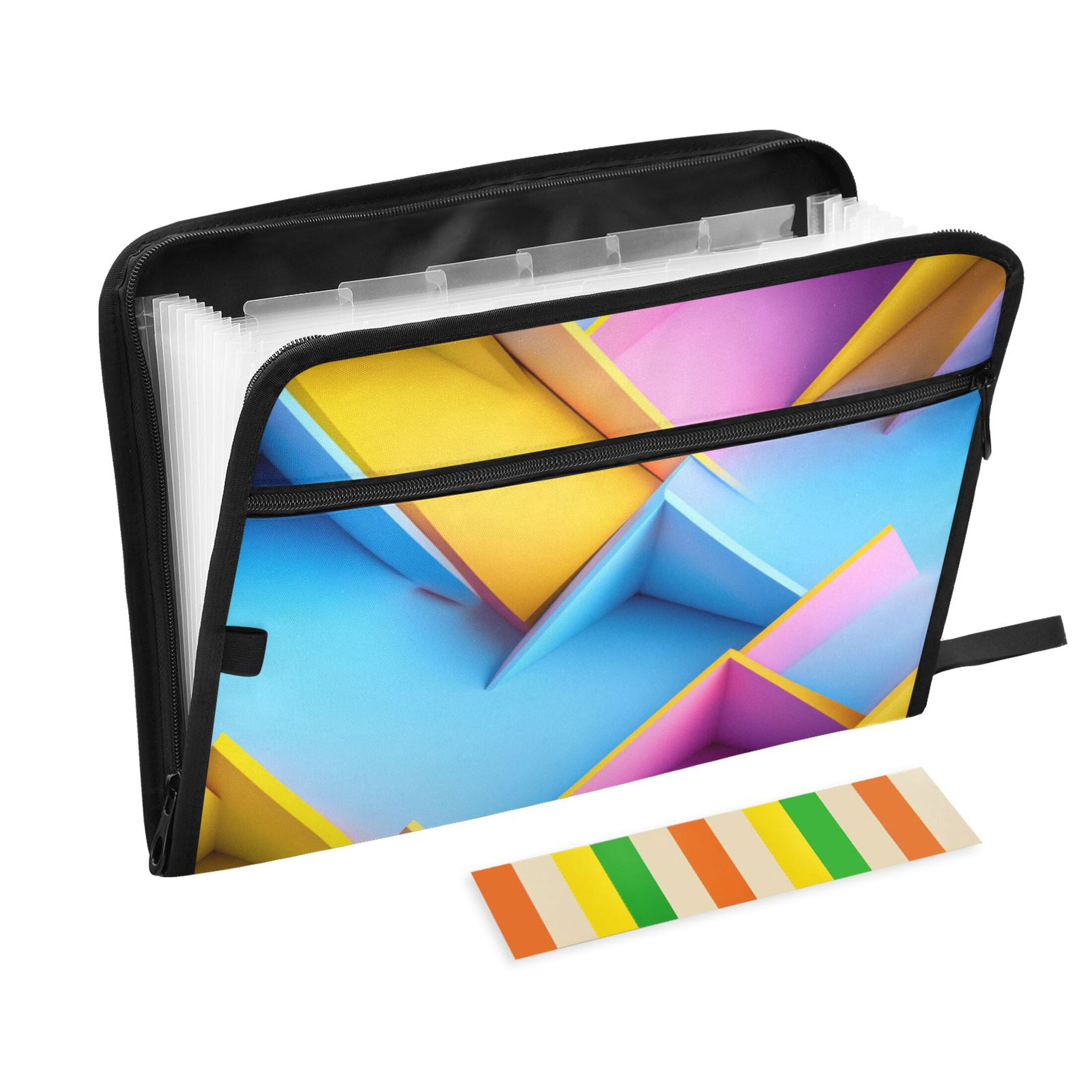13-Pocket Expanding File Folder A4 Size Organizer Folder for School and ...