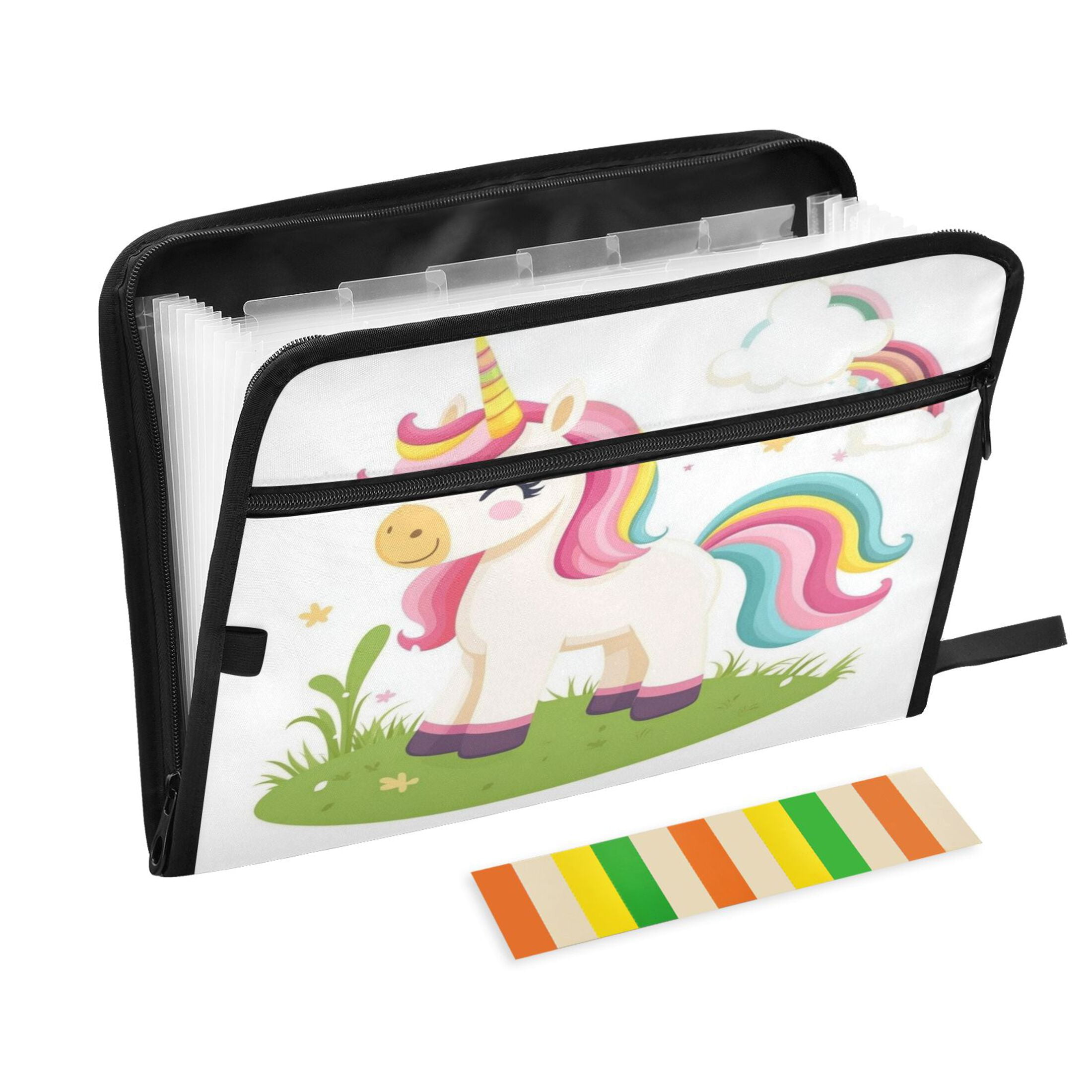 13-Pocket Expanding File Folder A4 Size Organizer Folder for School and ...