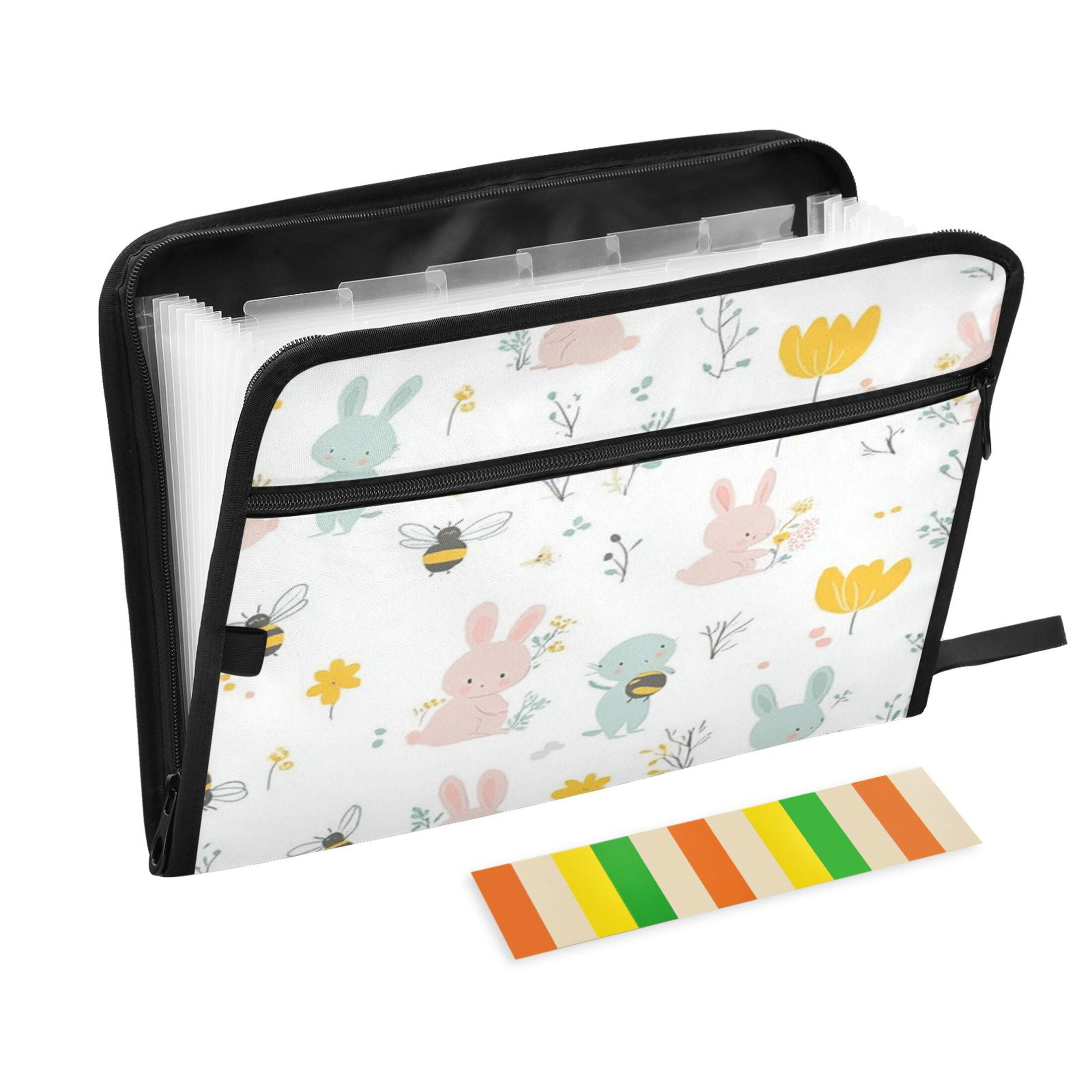 13-Pocket Expanding File Folder A4 Size Organizer Folder for School and ...