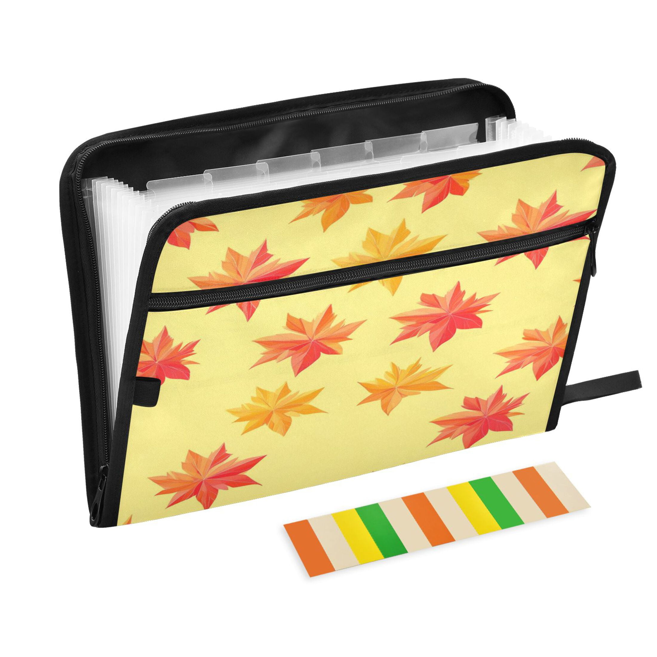 13-Pocket Expanding File Folder A4 Size Organizer Folder for School and ...