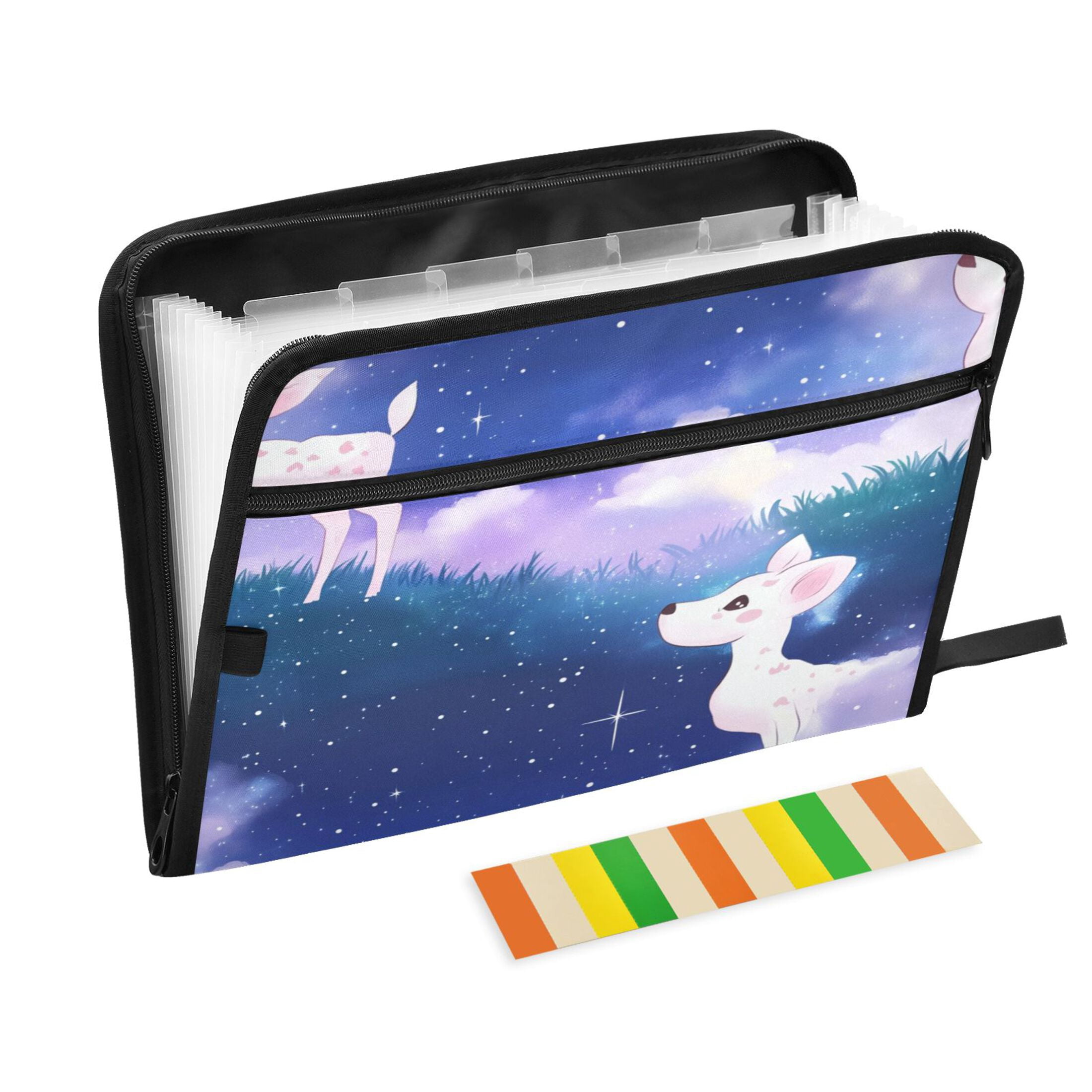 13-Pocket Expanding File Folder A4 Size Organizer Folder for School and ...