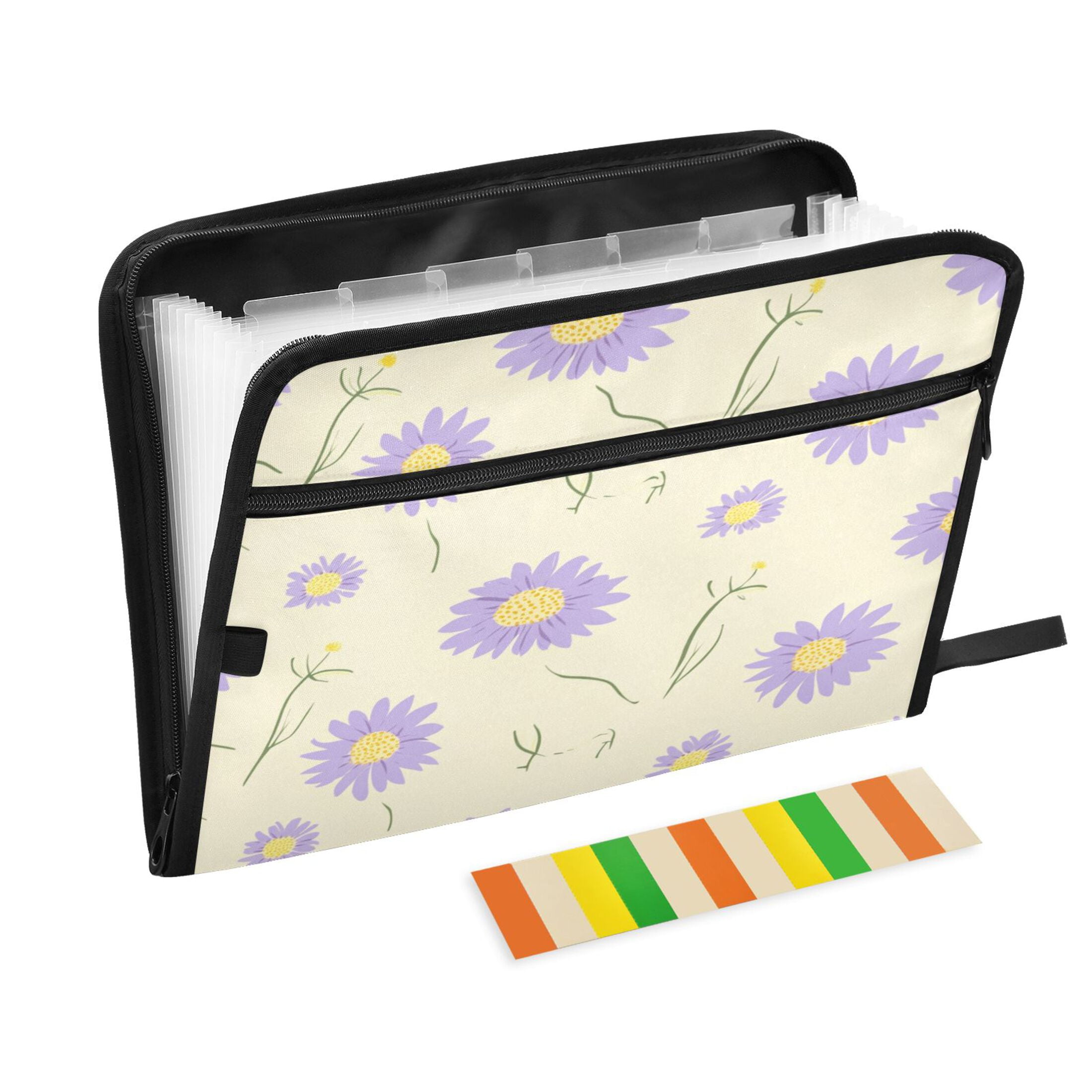 13-Pocket Expanding File Folder A4 Size Organizer Folder for School and ...
