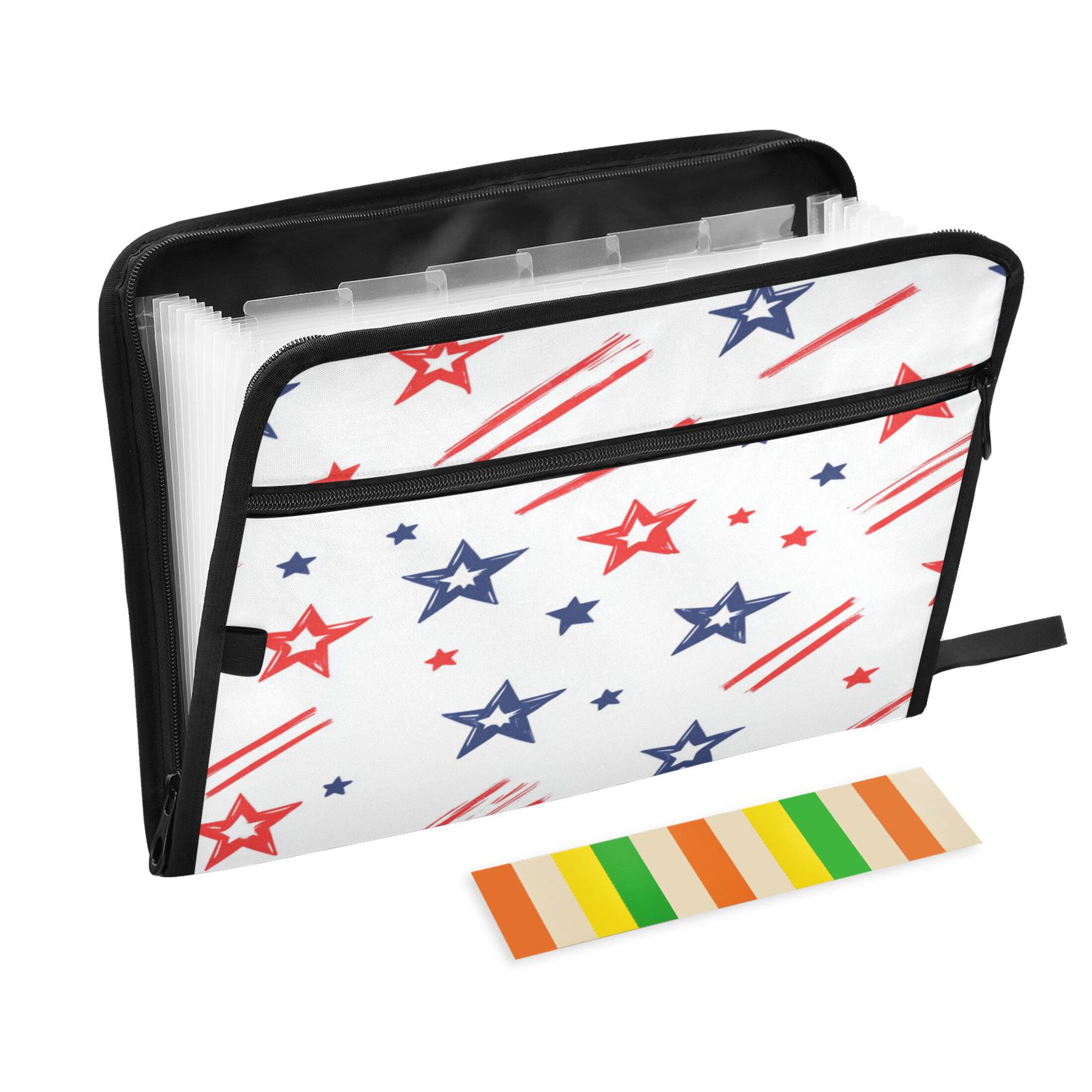 13-Pocket Expanding File Folder A4 Size Organizer Folder for School and ...