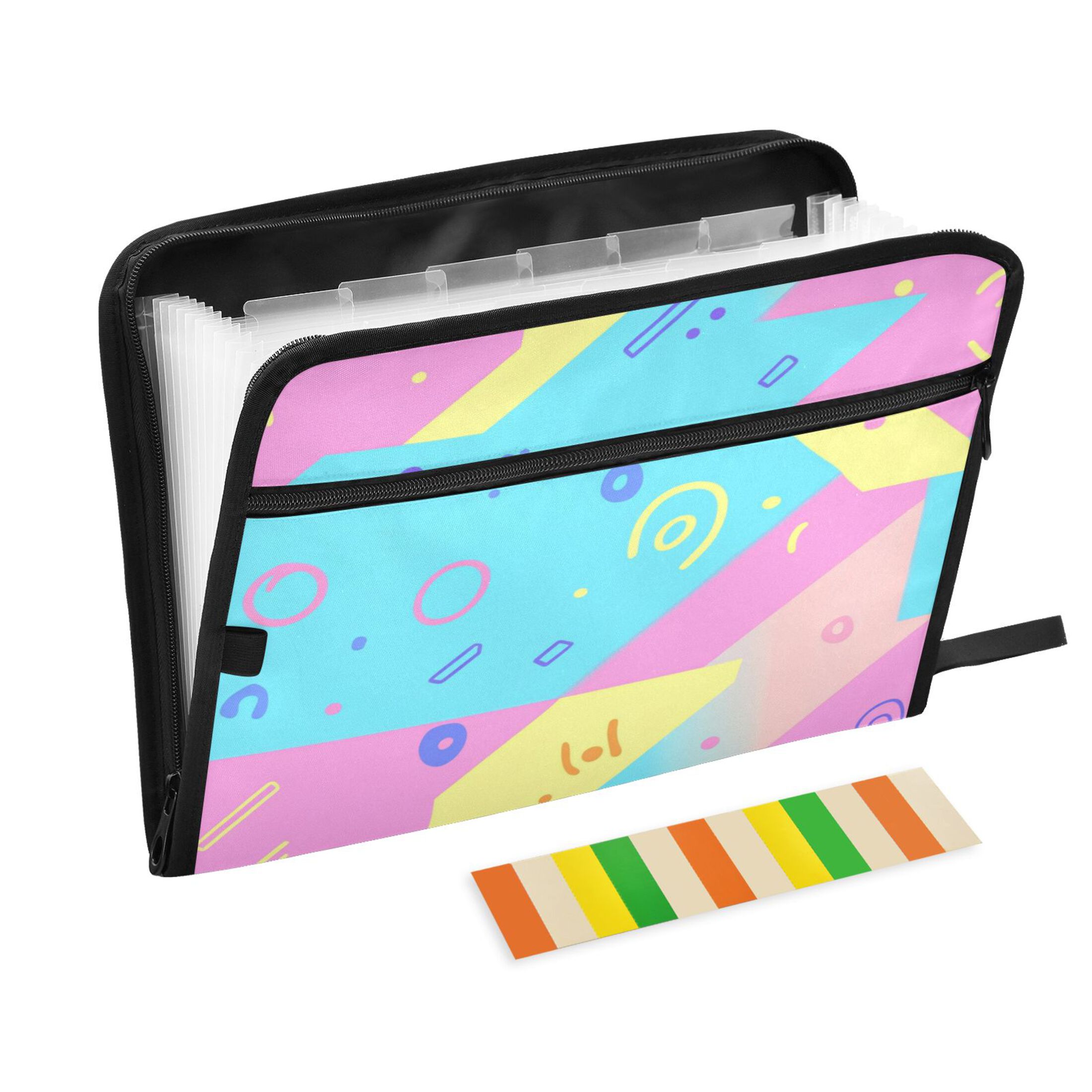 13-Pocket Expanding File Folder A4 Size Organizer Folder for School and ...