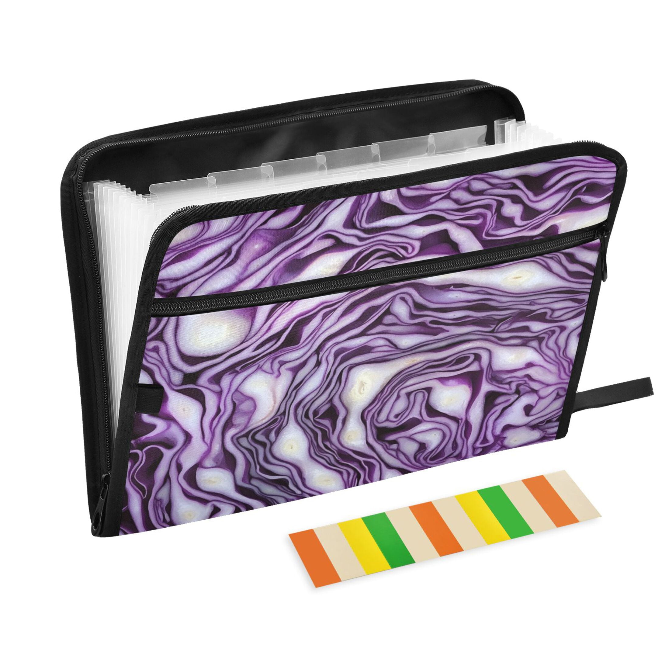 13-Pocket Expanding File Folder A4 Size Organizer Folder for School and ...