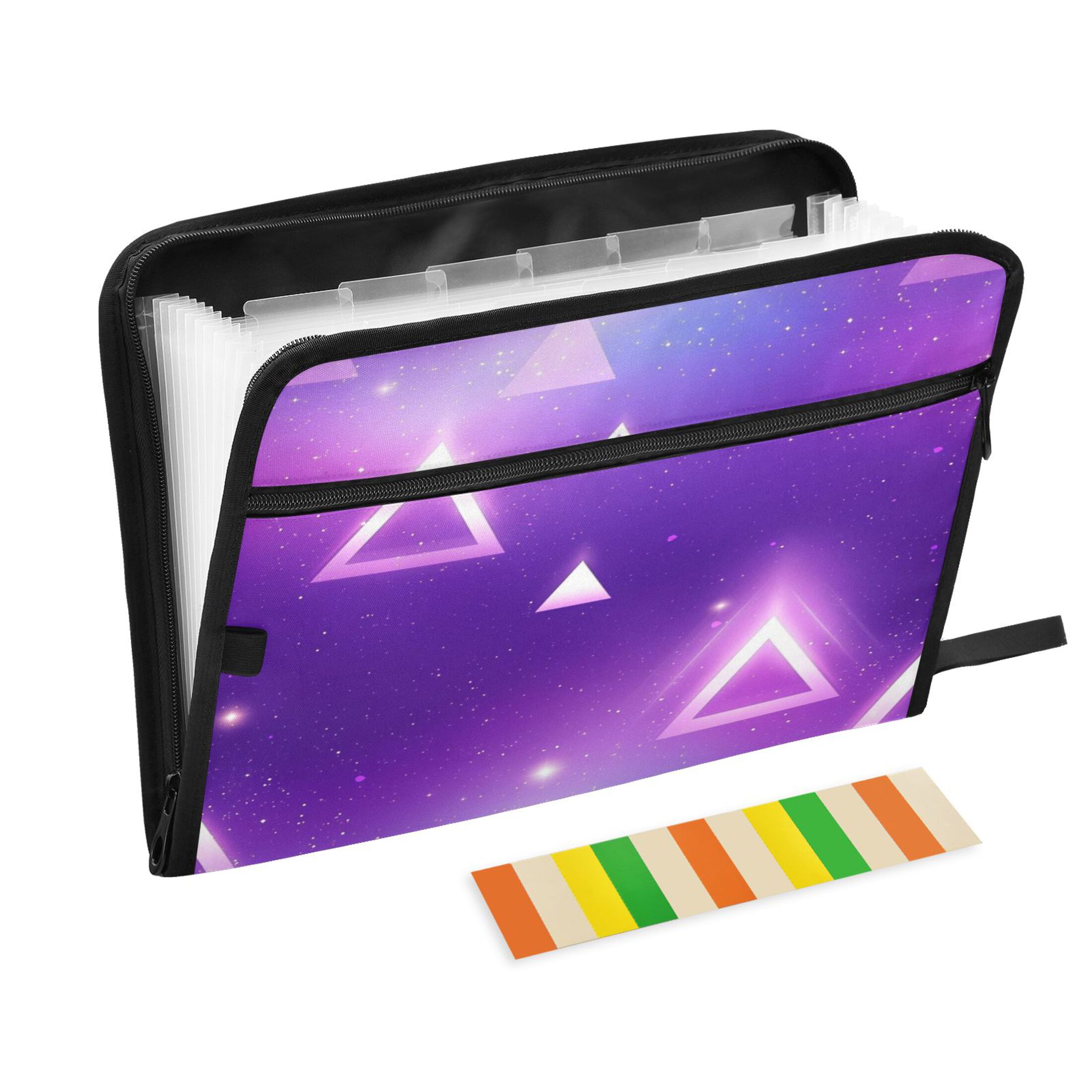 13-Pocket Expanding File Folder A4 Size Organizer Folder for School and ...