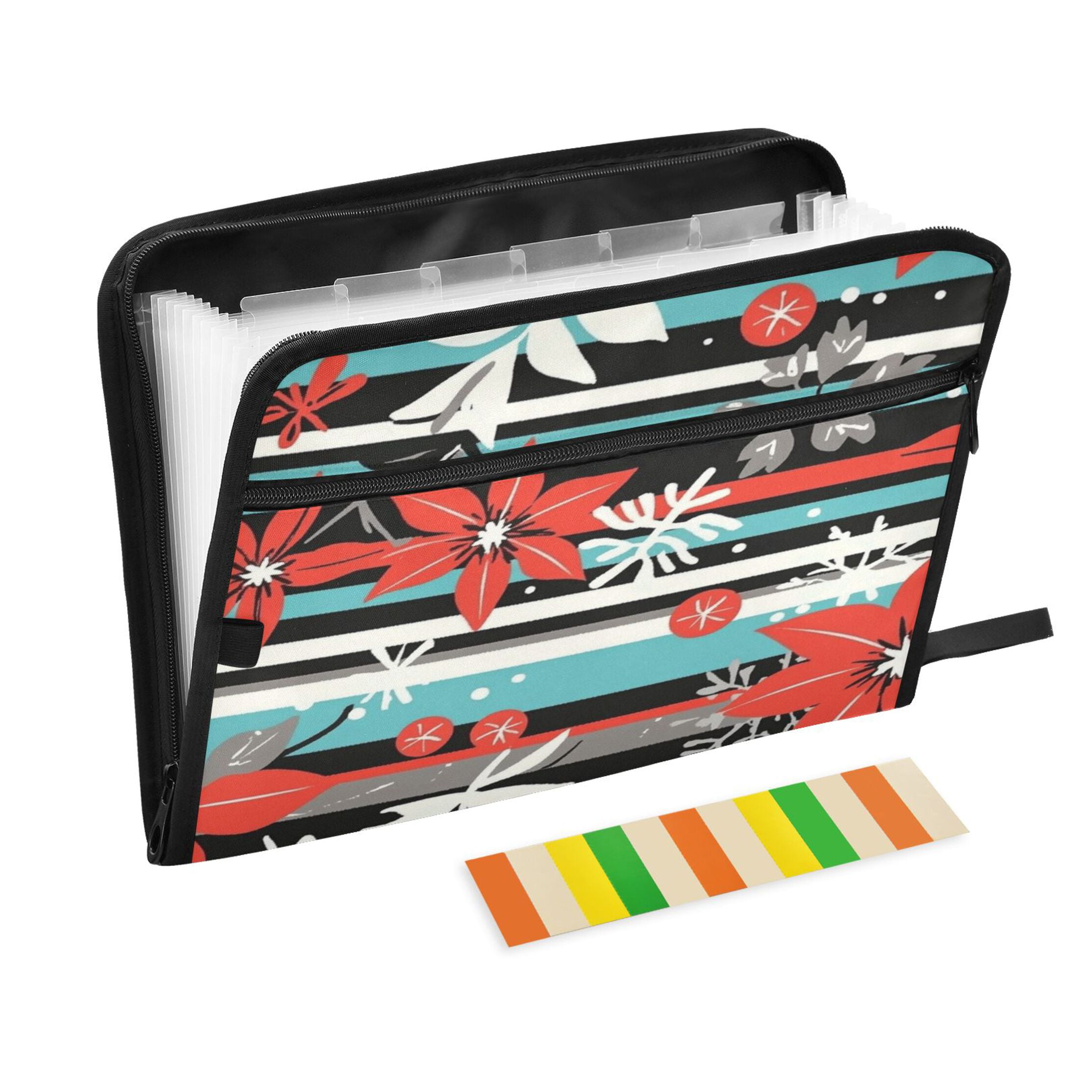 13-Pocket Expanding File Folder A4 Size Organizer Folder for School and ...