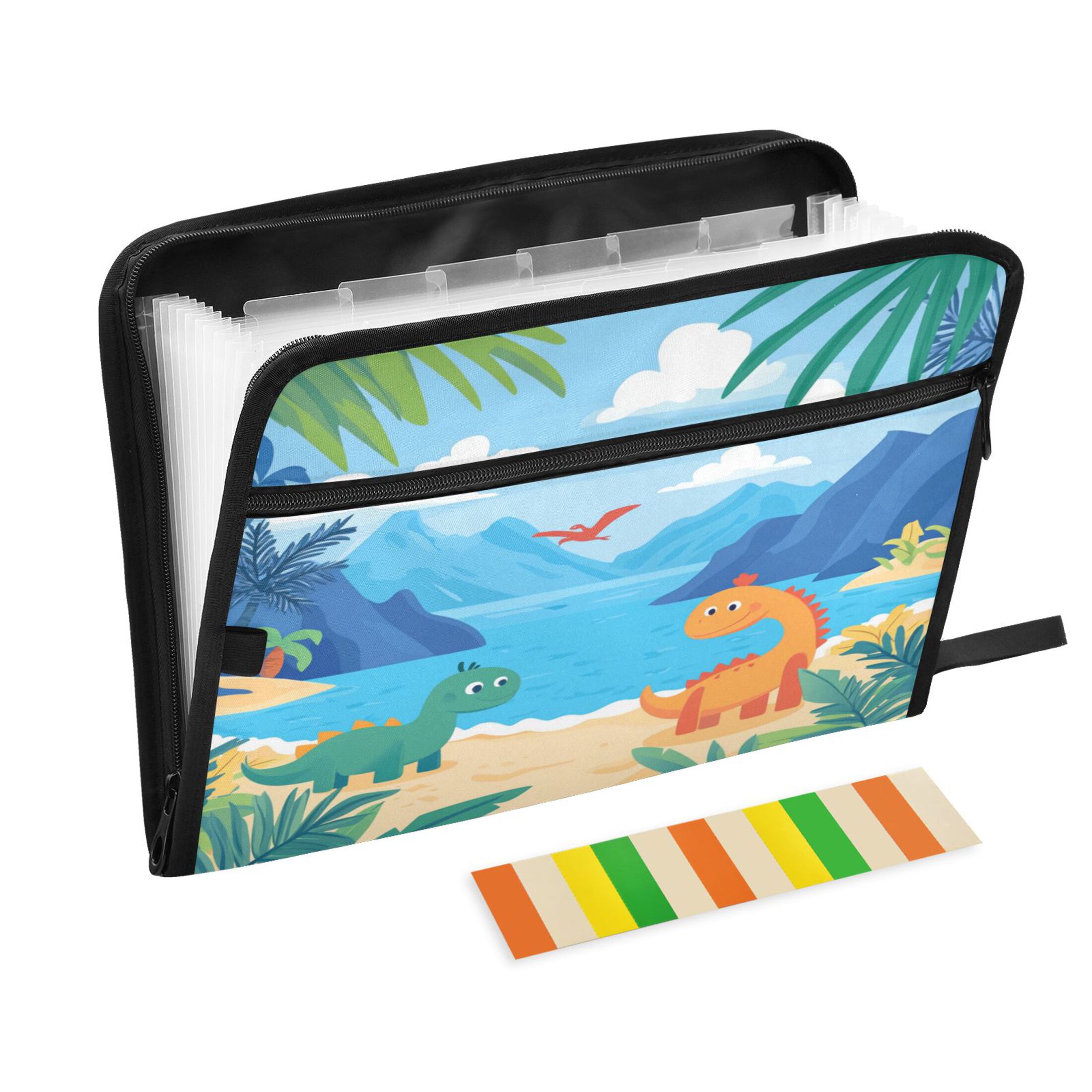 13-Pocket Expanding File Folder A4 Size Organizer Folder for School and ...