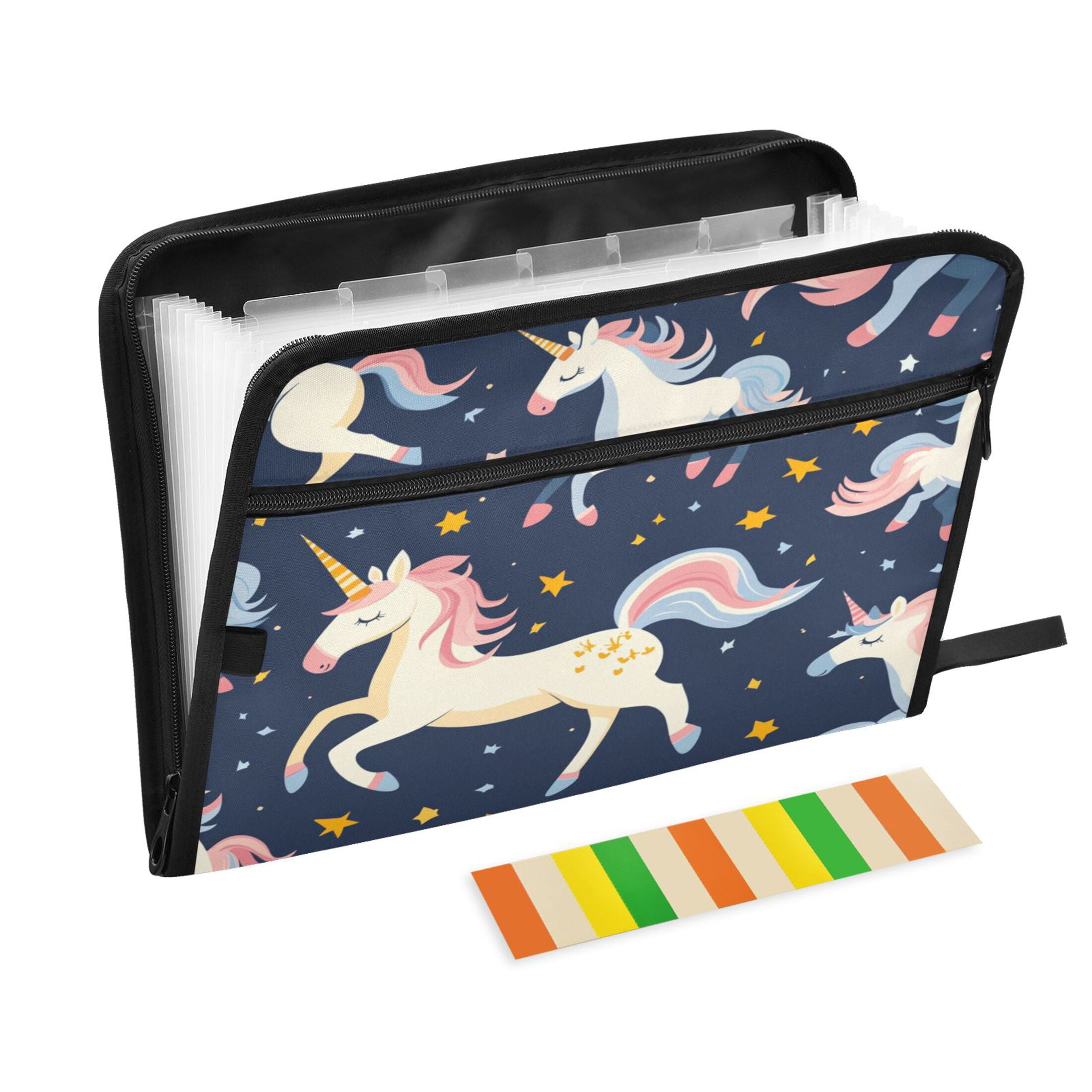13-Pocket Expanding File Folder A4 Size Organizer Folder for School and ...