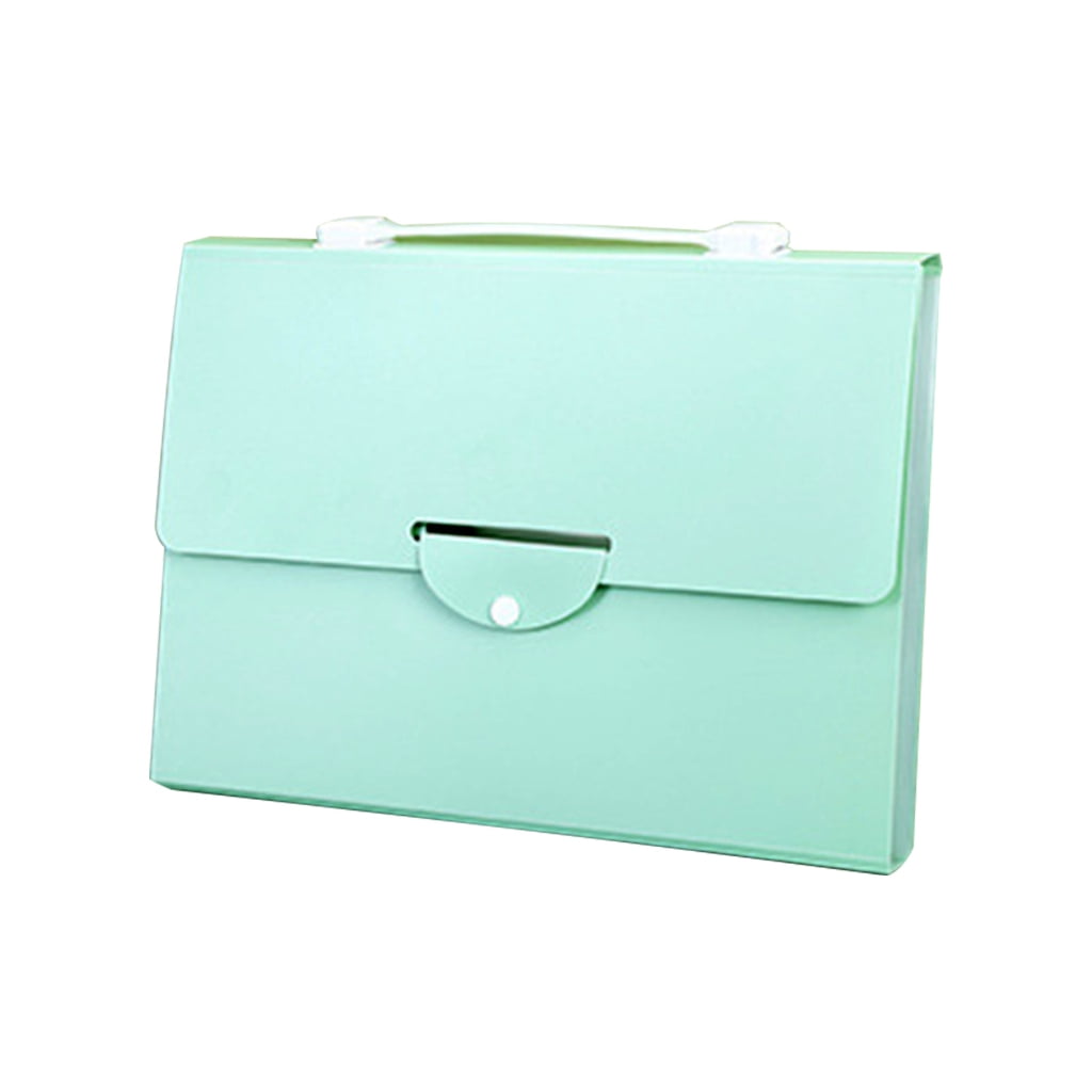 13 Pocket Expanding File Folder Holds 500Sheets Letter Size Document ...