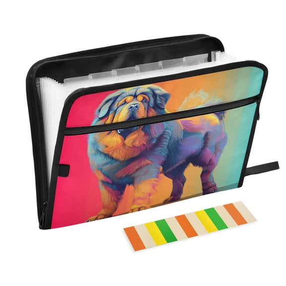 13-Pocket Expanding File Folder—Nylon Accordion File Organizer with ...