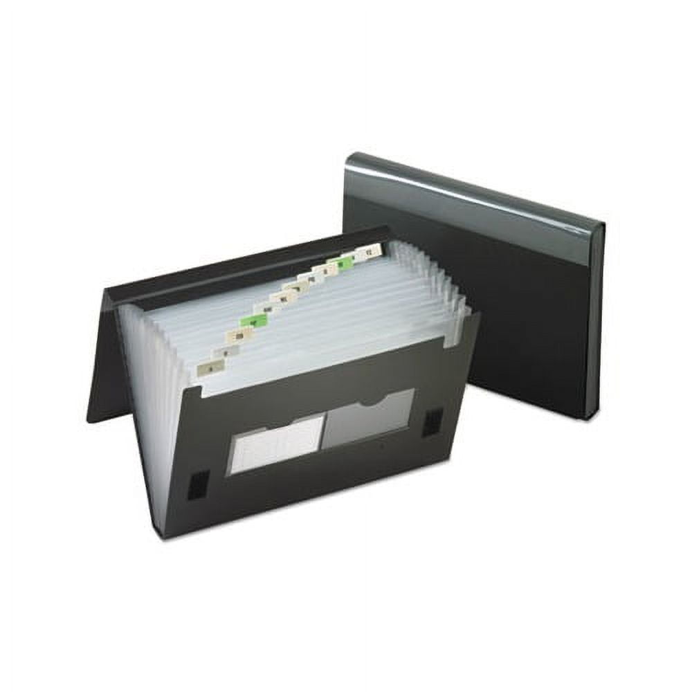 13-Pocket File 4" Expansion, 13 Sections, 1/13-Cut Tab, Letter Size ...