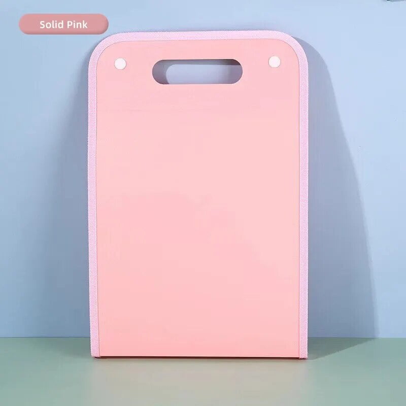 13 Pocket File Folders Portable A4 Letter Size Macaron Color Accordian ...