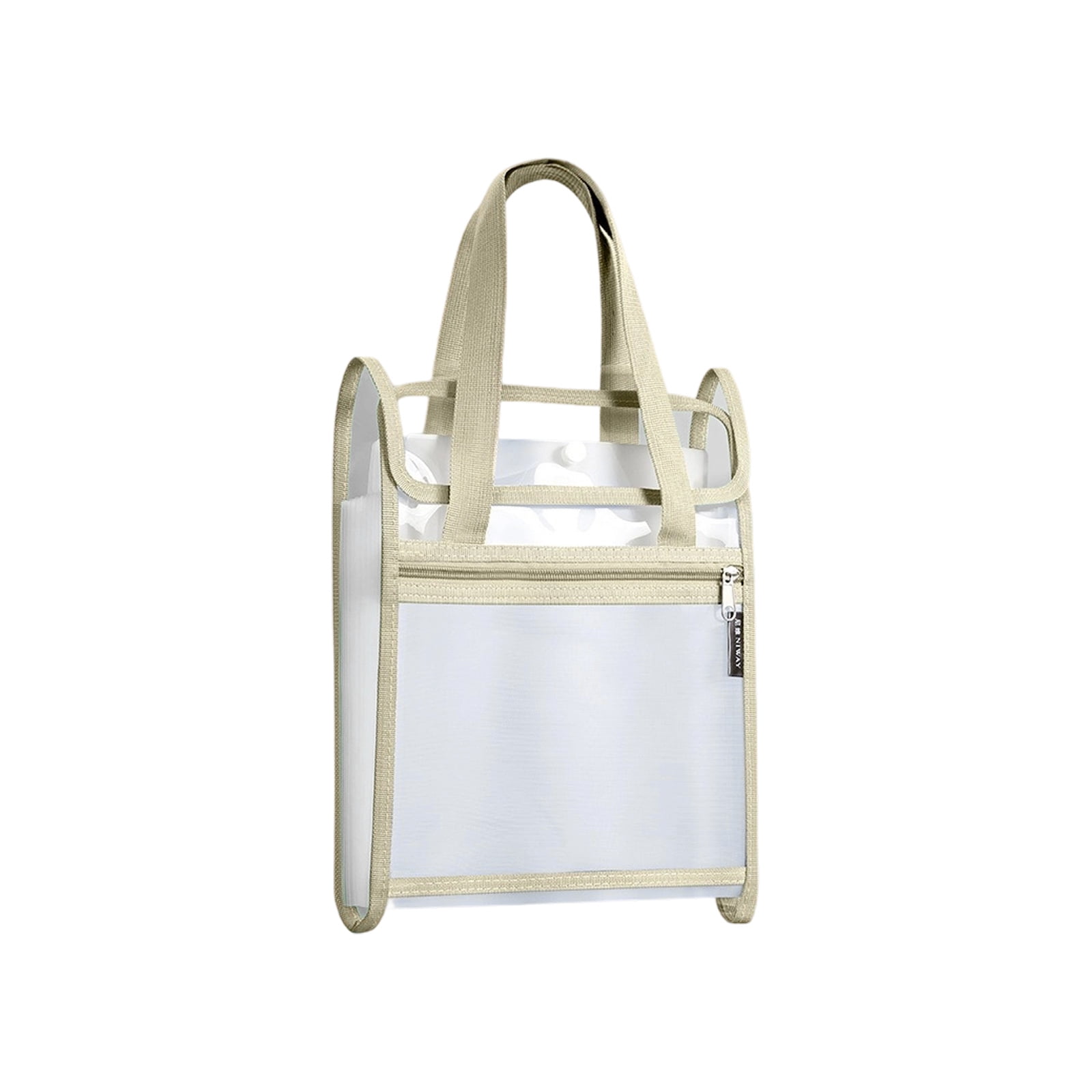 13 Pockets Expandable Folder Expanding File Organiser Clear PVC ...