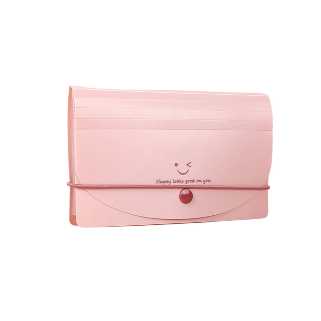 13 Pockets Expandable Receipts Organiser Waterproof Plastic Bill ...