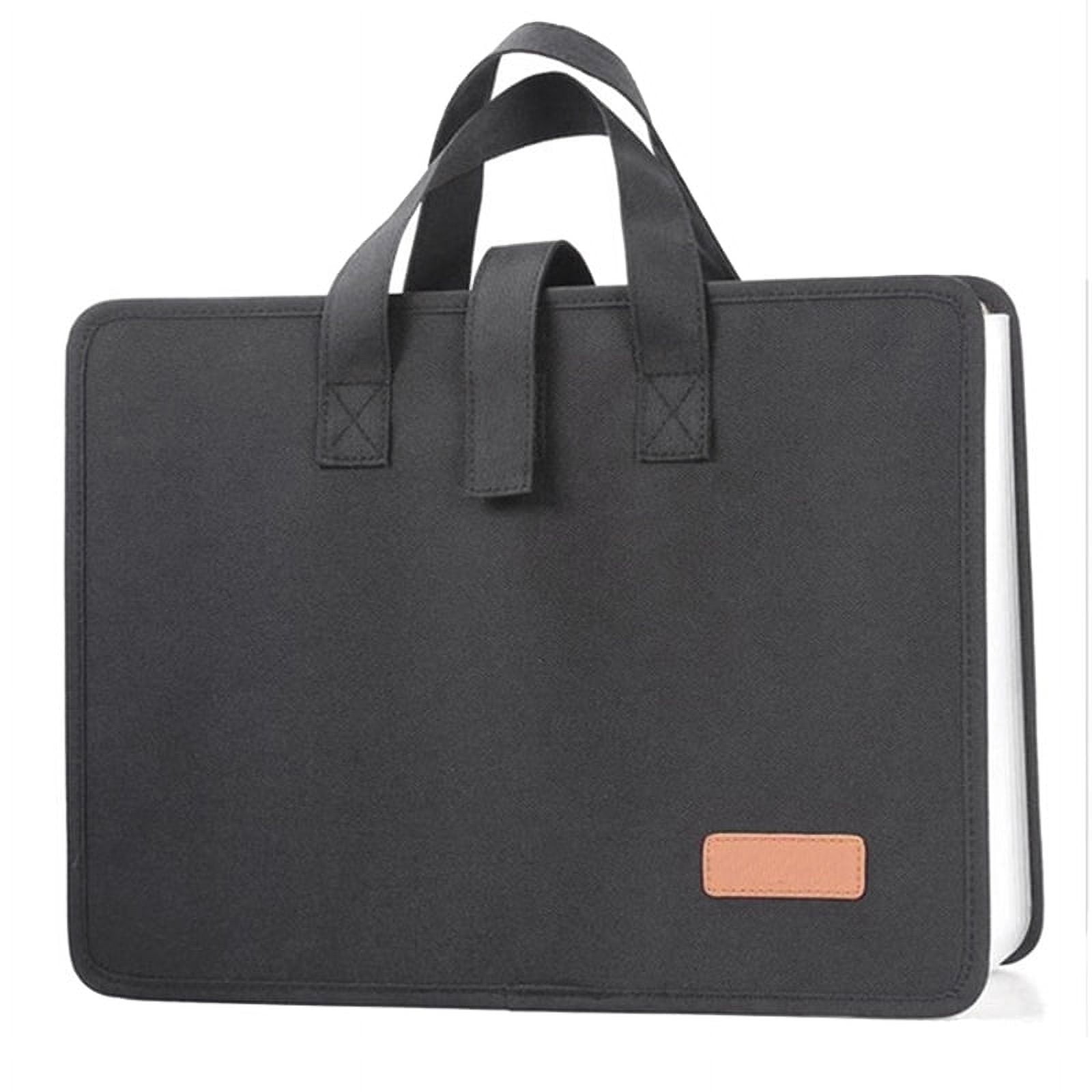 13 Pockets Expander File Folder Document Organizer with Handle A4 Size ...