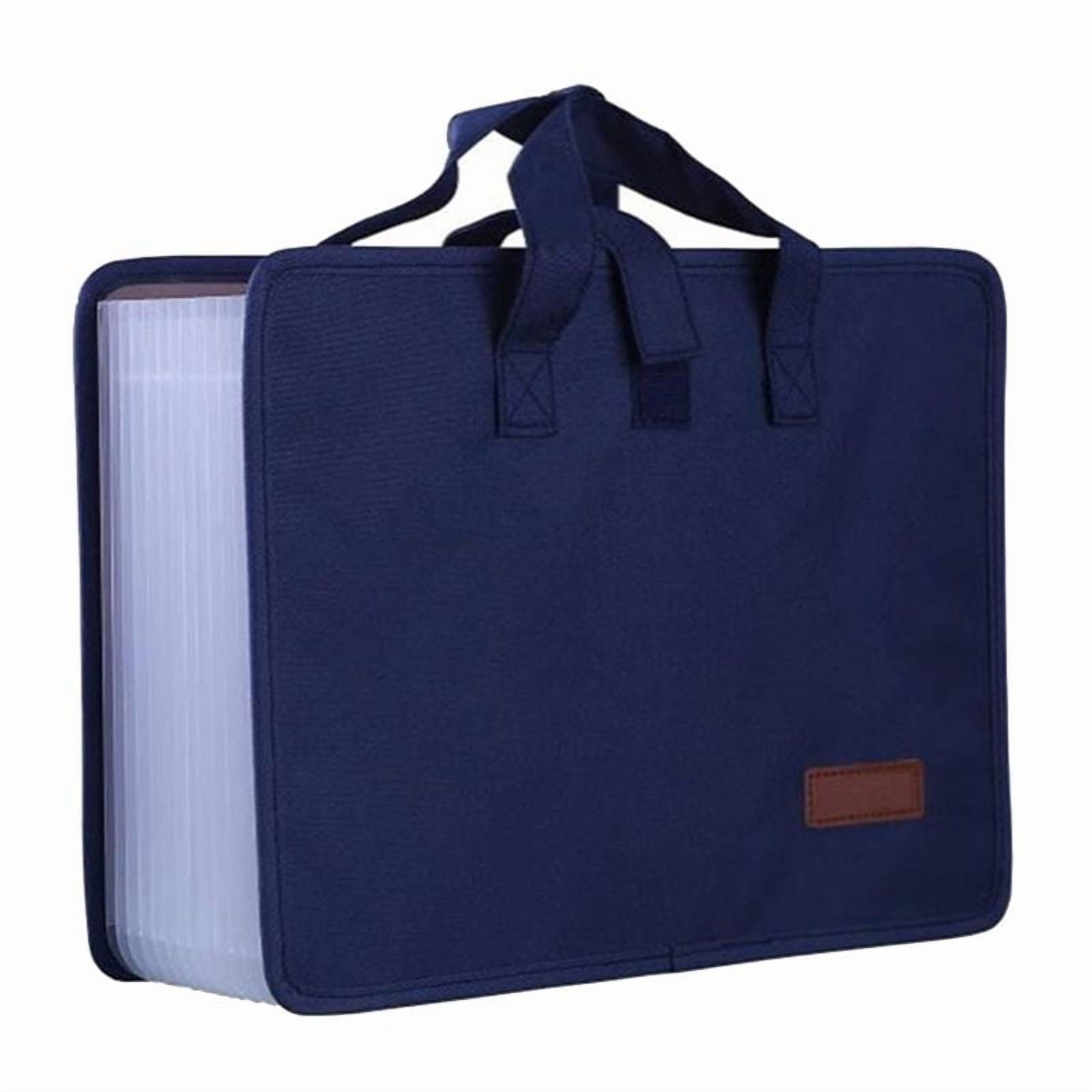 13 Pockets Expander File Folder Document Organizer with Handle A4 Size ...