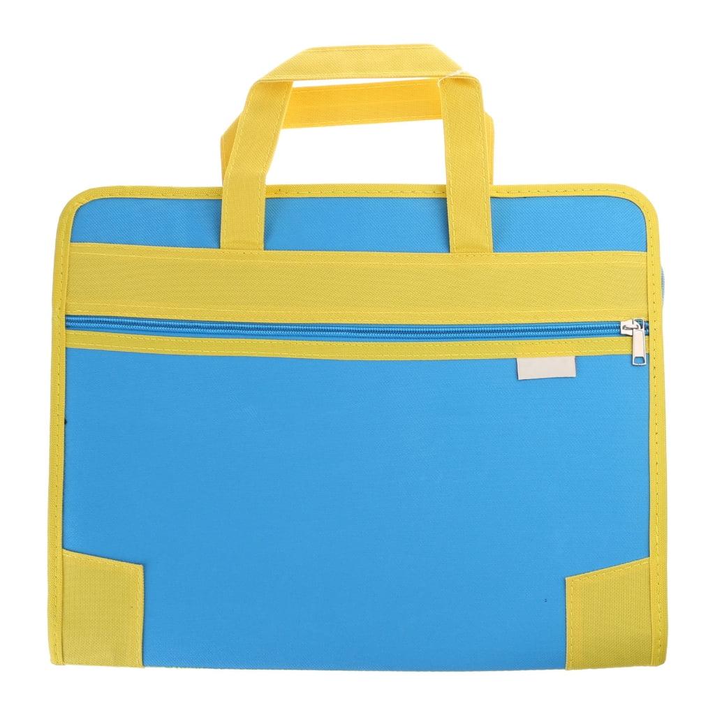 Durable Expanding File Folder Portable File Folder with Handle Zipper ...