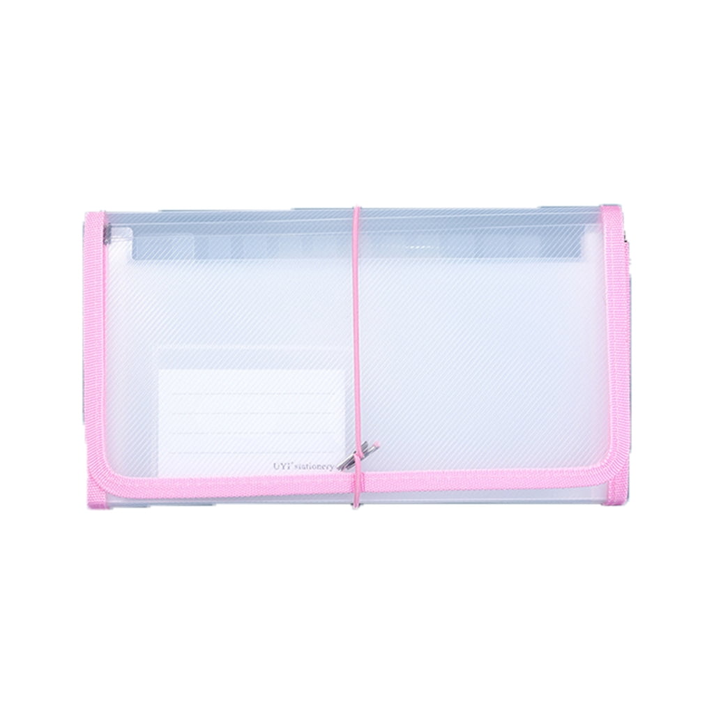13 Pockets Receipt Organizers Expanding Accordions File Folder Office ...