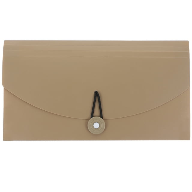 13 Pockets Simple Document File Folder Portable Elastic Band Plastic ...