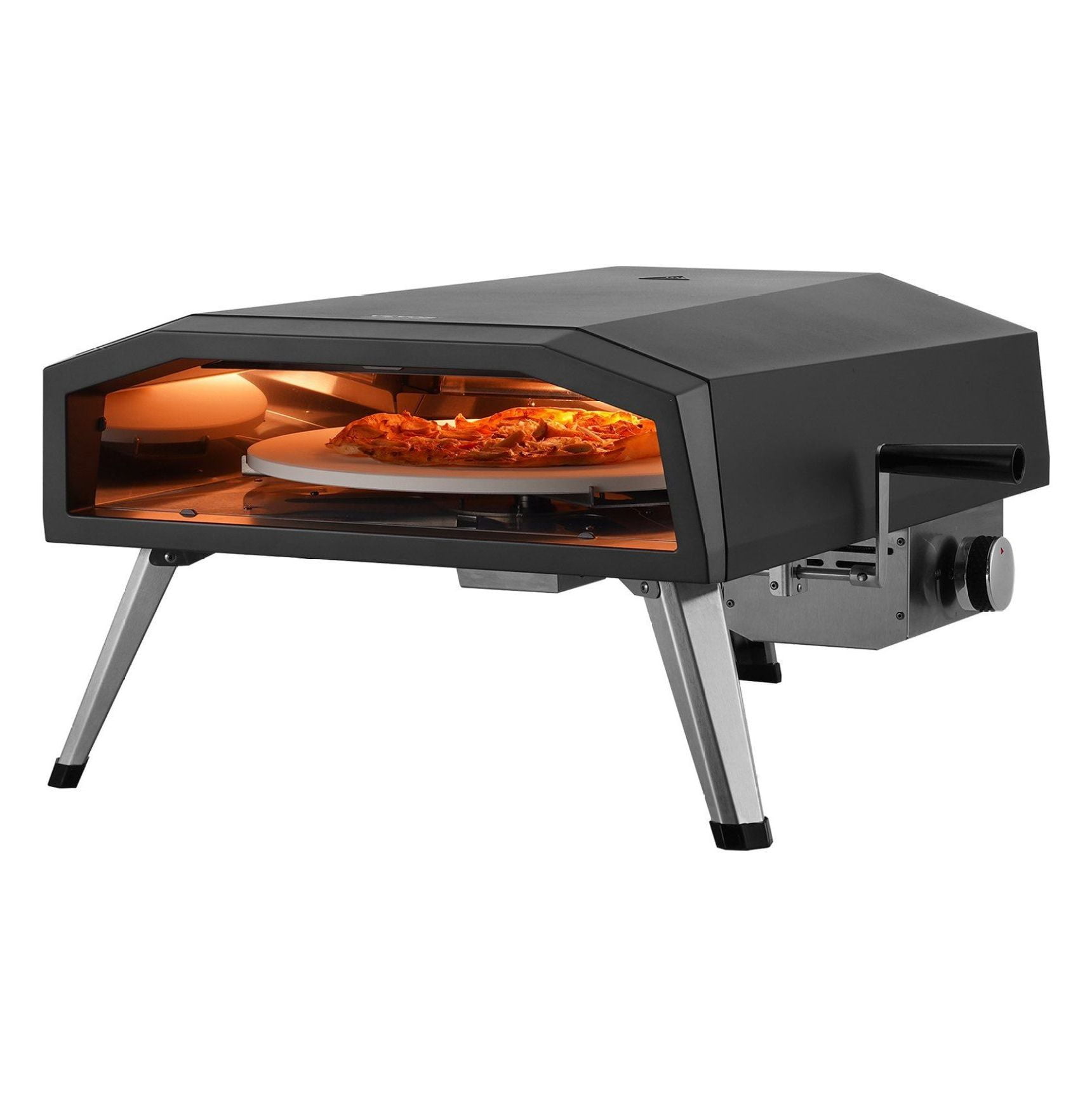 13" Portable Pizza Oven Outdoor Gas Powered - Foldable Pizza Oven for ...
