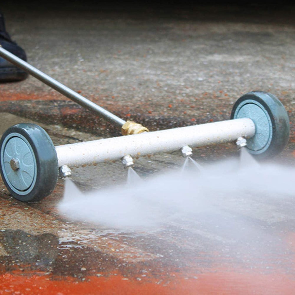 13" Pressure Washer Undercarriage Cleaner Under Car Water Broom With ...