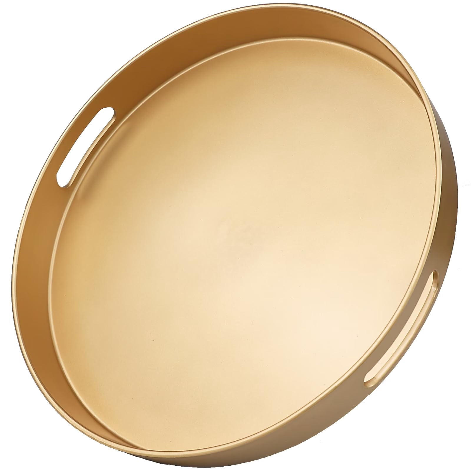 13" R Gold Round Serving Tray - Walmart.com