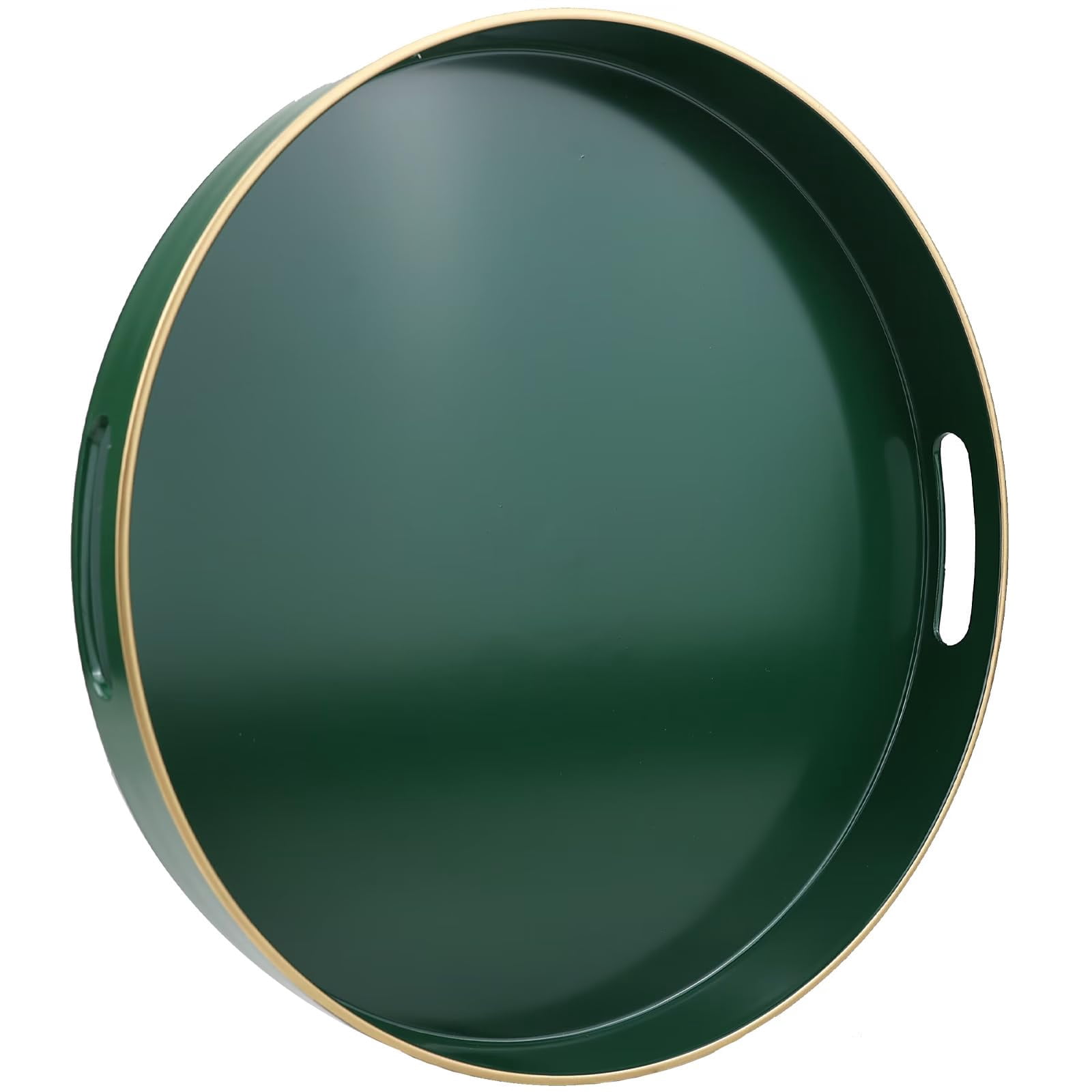 13" R Green Round Serving Tray - Walmart.com
