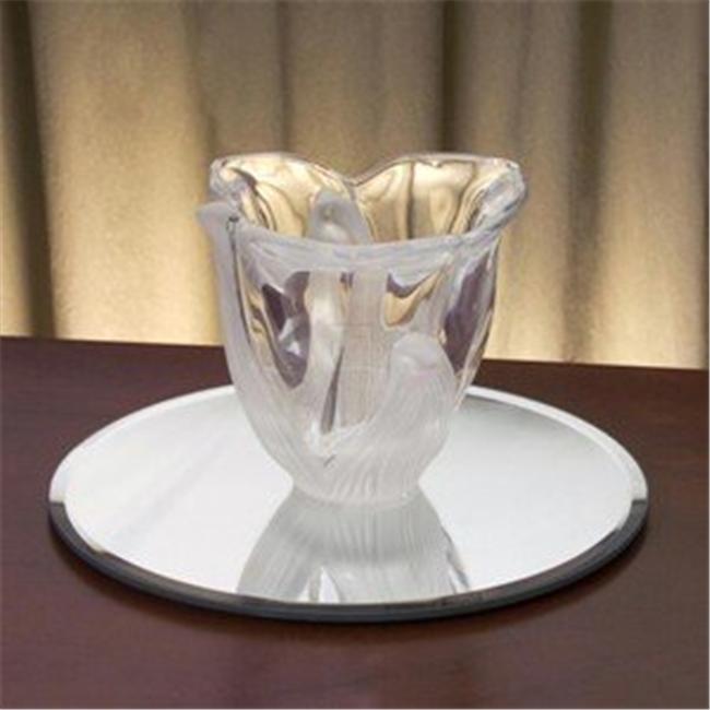 13" Round Mirror Platter Tray Display Centerpiece - Walmart.com