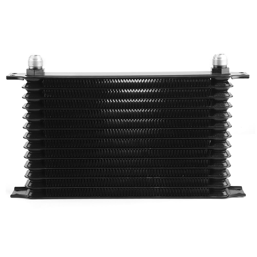 13 Row AN10 Engine Oil Cooler Transmission Radiator Black Universal Car ...