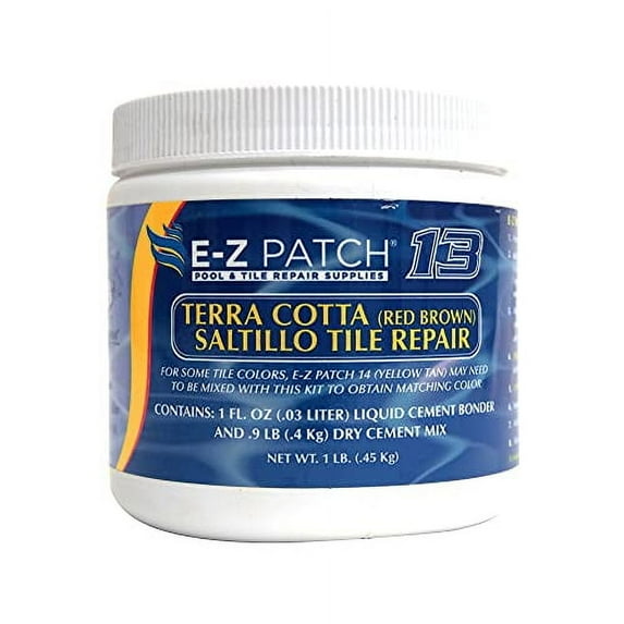 13 Saltillo Tile Repair Kit - DIY TerraCotta Tile Filler - (Red-Brown ...