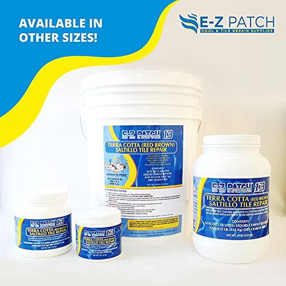 13 Saltillo Tile Repair Kit - DIY TerraCotta Tile Filler - (Red-Brown ...