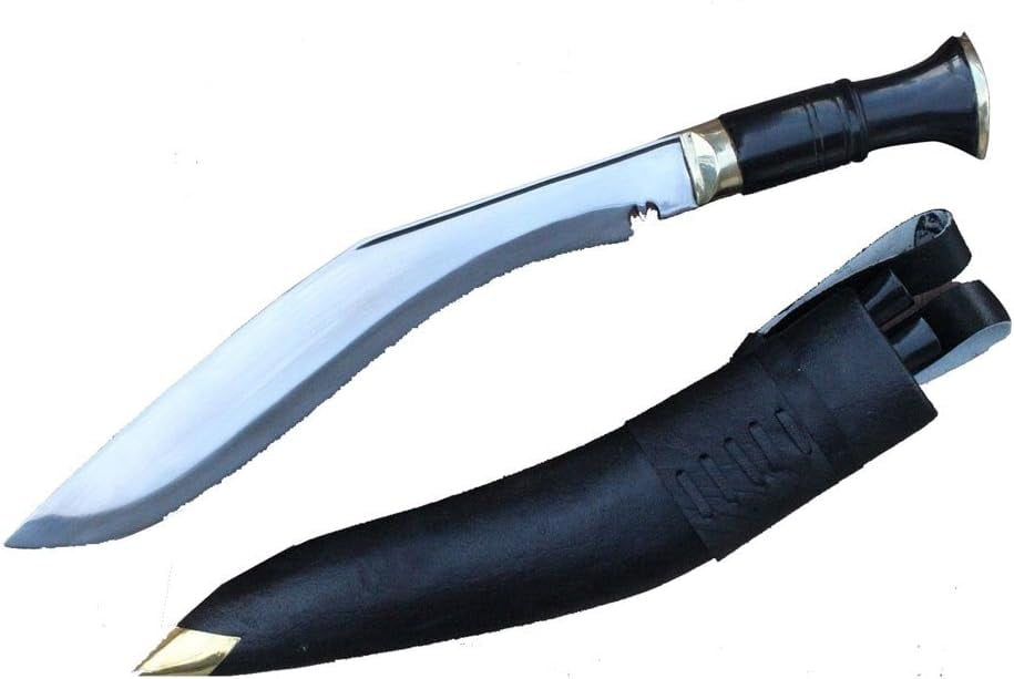 13" Service Kukri - High Carbon Steel Khukuri, Hand Forged Knives ...