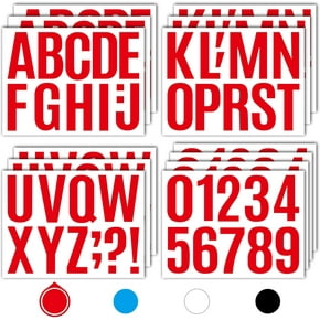 Extra Large Alphabet Stickers