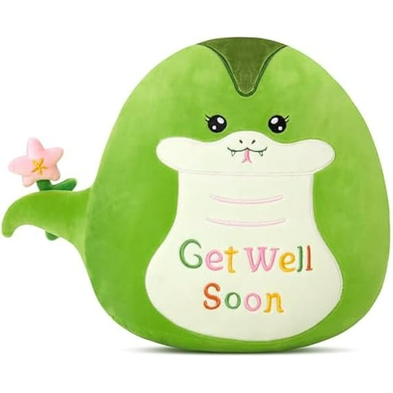 13" Snake Get Well Soon Plush Stuffed Animals Plushie Original Flowers ...