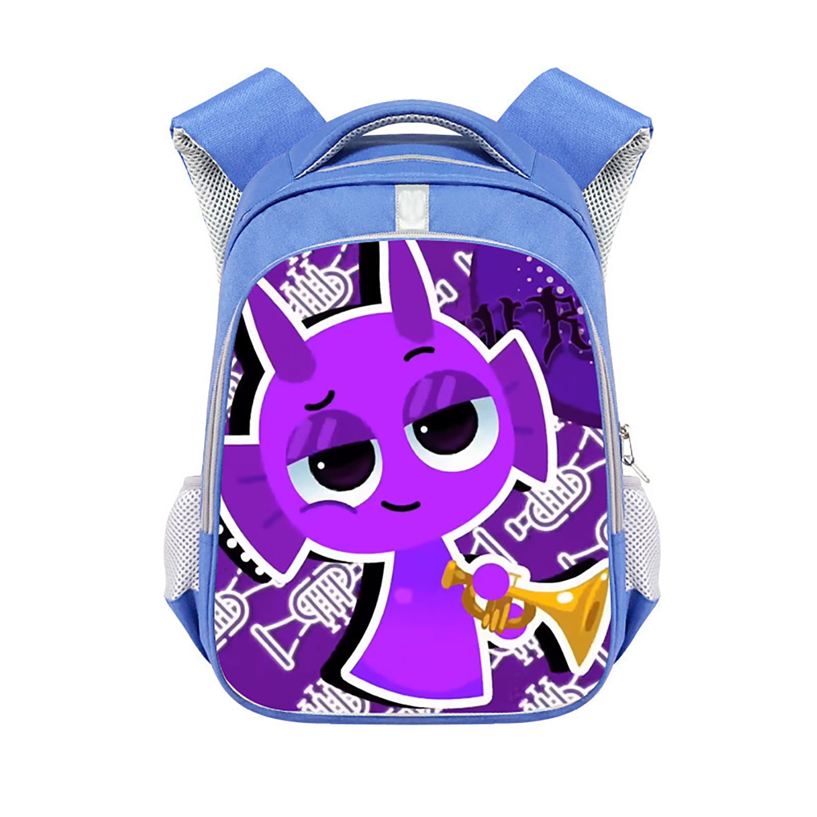 13" Sprunki Cartoon Series Backpack – Lightweight Waterproof School Bag ...