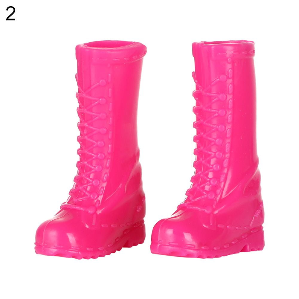 13 Styles Fashion Female Hero Dolls Boot Accessories Long Knees Boots ...