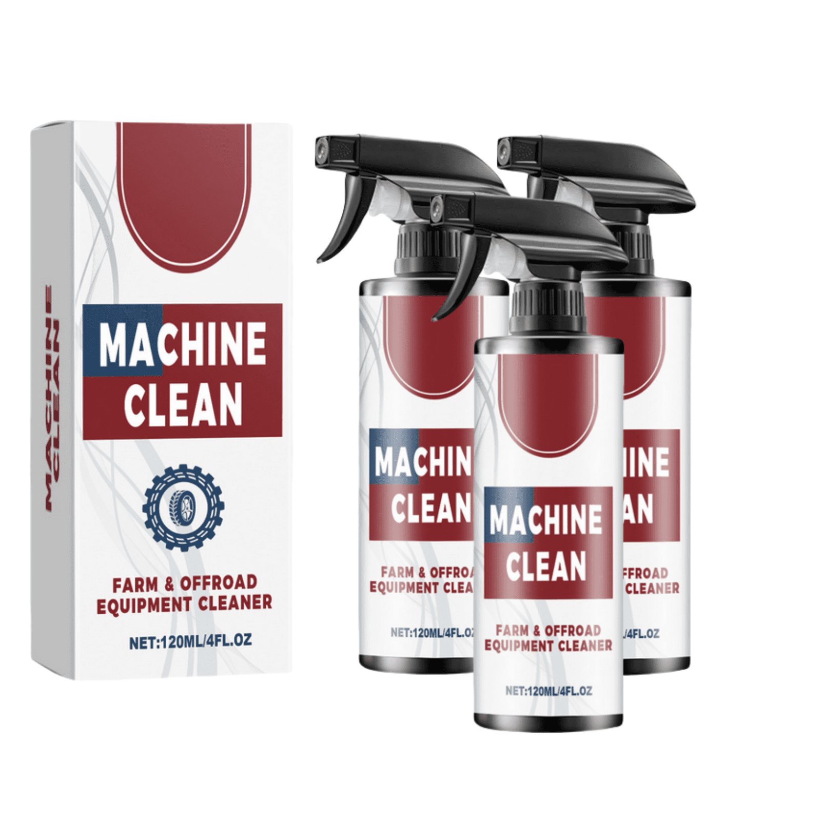 13 Supplies Machine Clean for Farm Offroad Equipment, 4Oz Heavy Duty ...