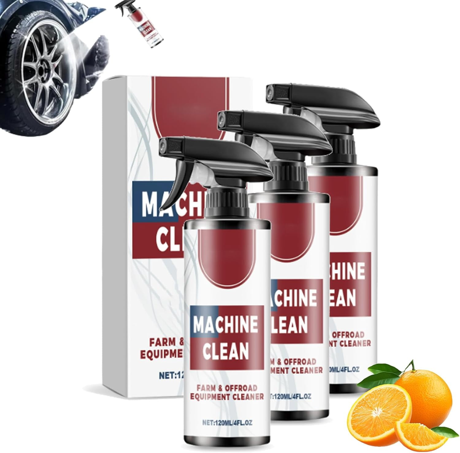 13 Supplies Machine Clean Spray,Heavy-Duty Outdoor All Purpose Cleaner ...