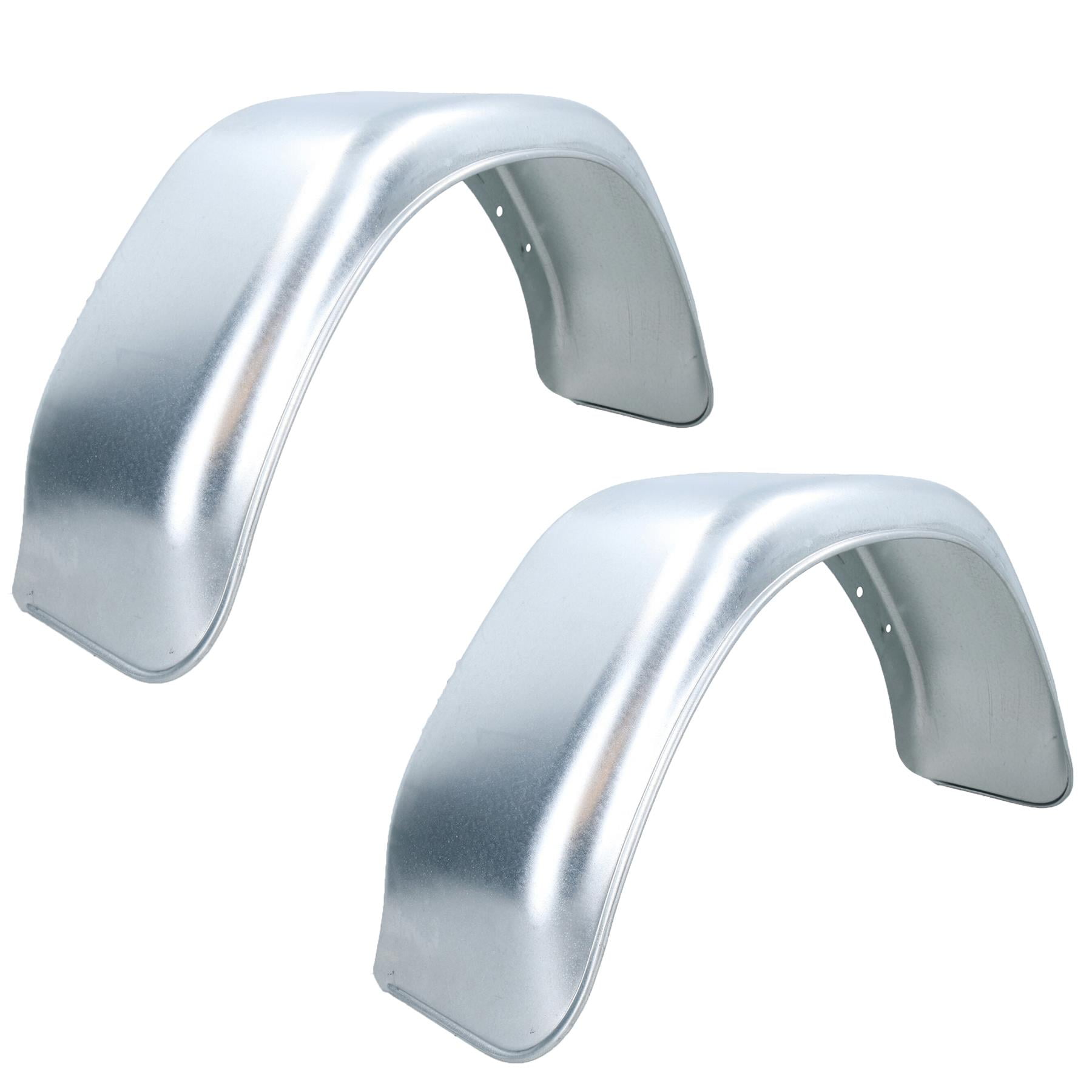 13" Trailer Mudguard Galvanised Steel / Wing / Fender (PAIR) TR015 ...
