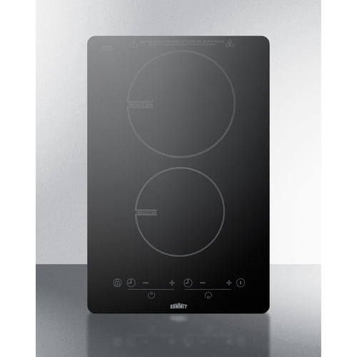 Summit Appliance Single Cooktop - 14 in. 120V Electric Smoothtop, Black ...
