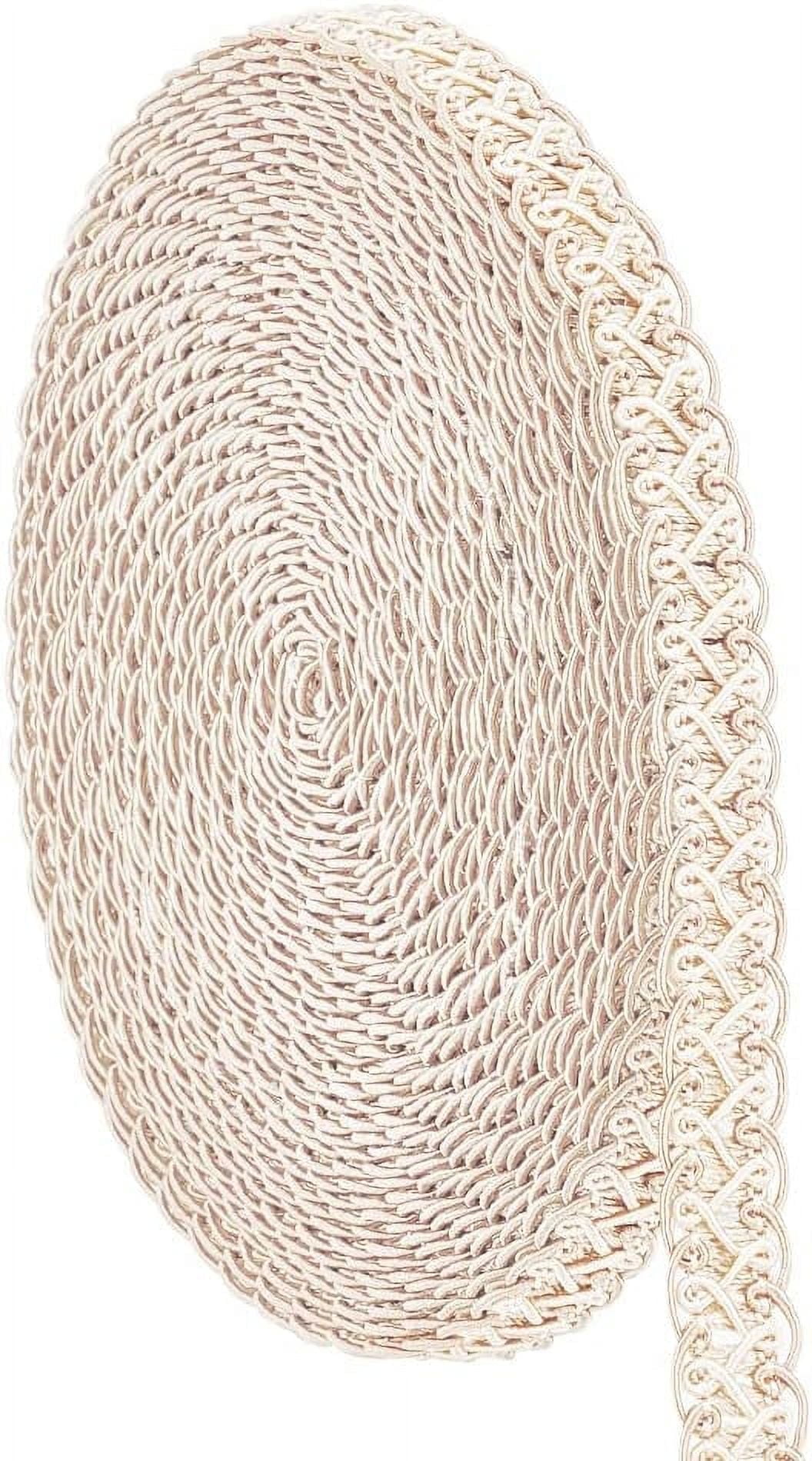 13 Yard Gimp Braid Trim 15mm Woven Fabric Trim Polyester Lace Trim ...