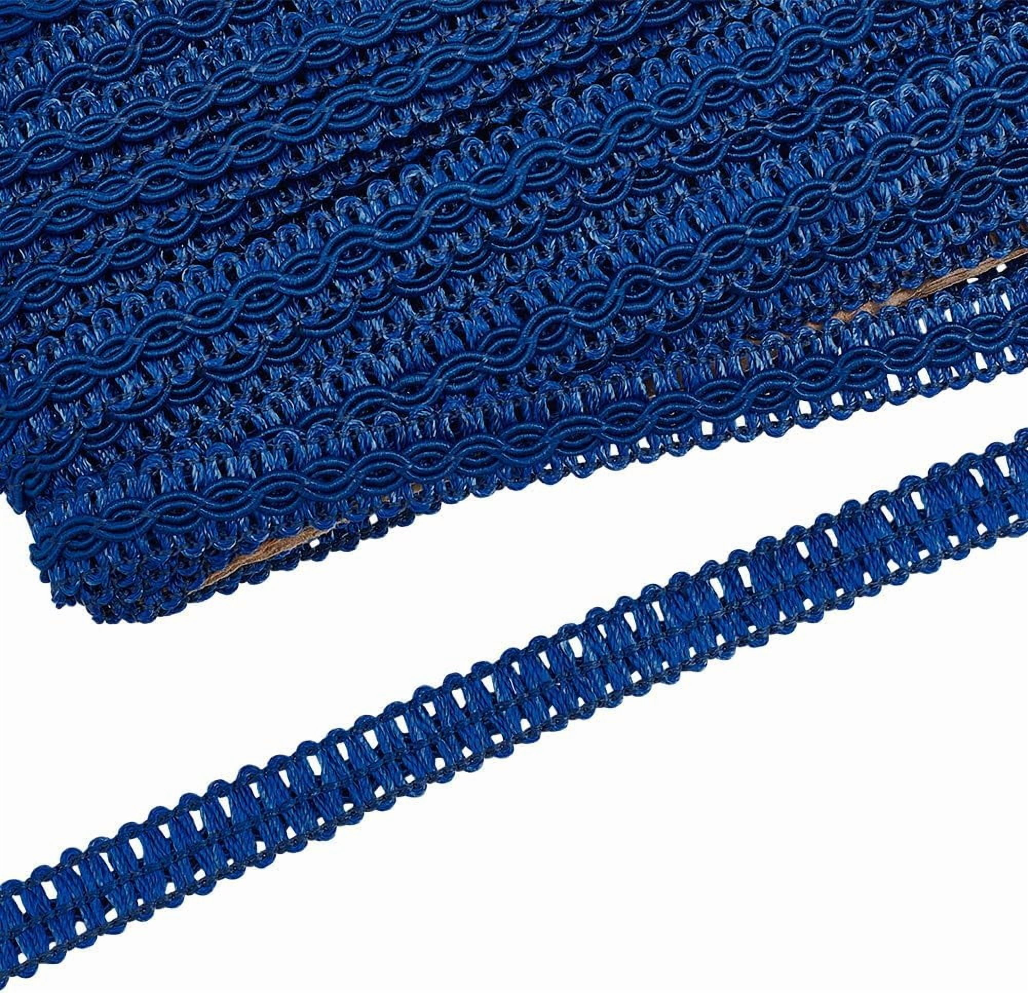 13 Yards Basic Trim Decorative Gimp Braid 3/8 inch Wide Prussian Blue ...