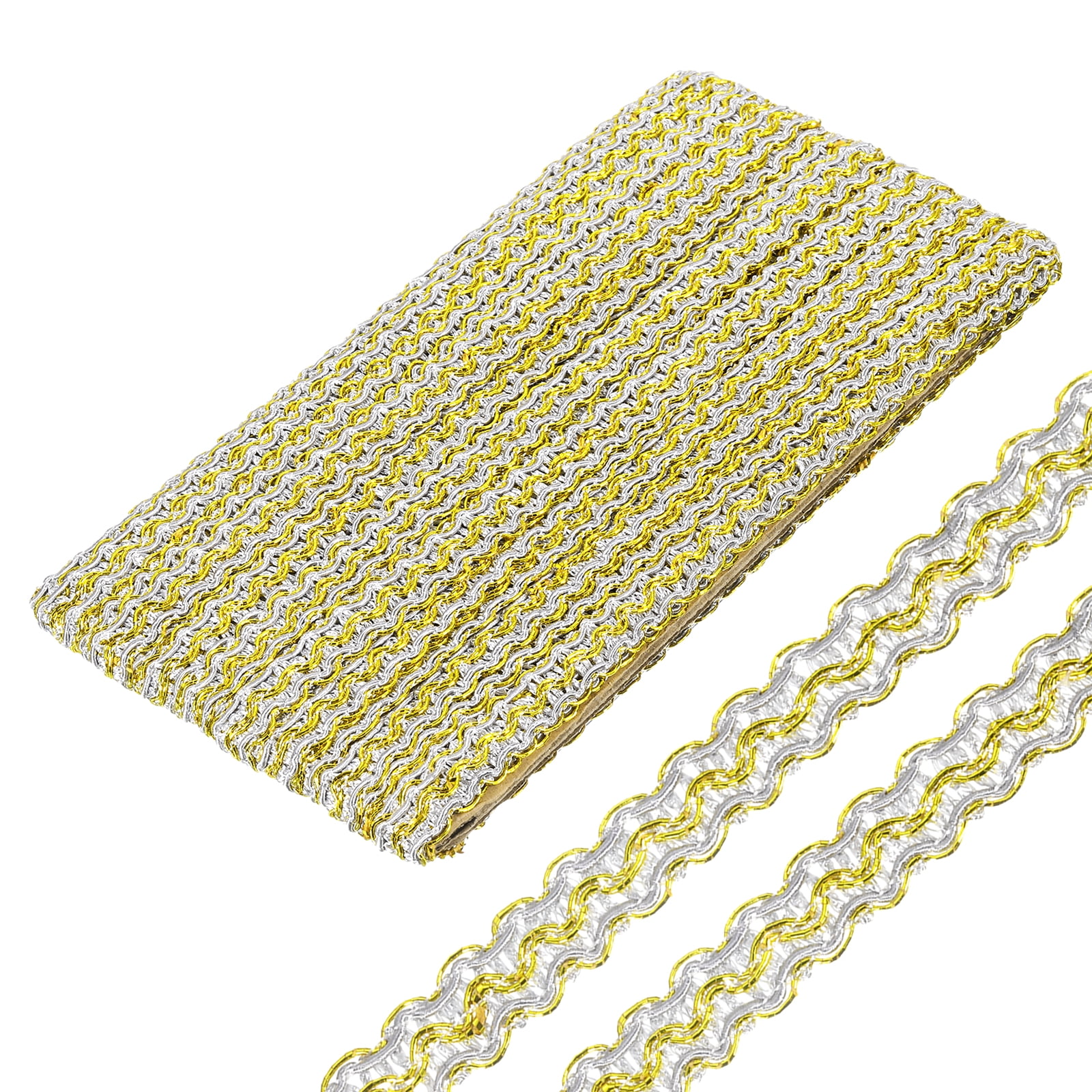 13 Yards Gimp Braid Trim, 3/8 inch Upholstery Braid Trim for Costume ...