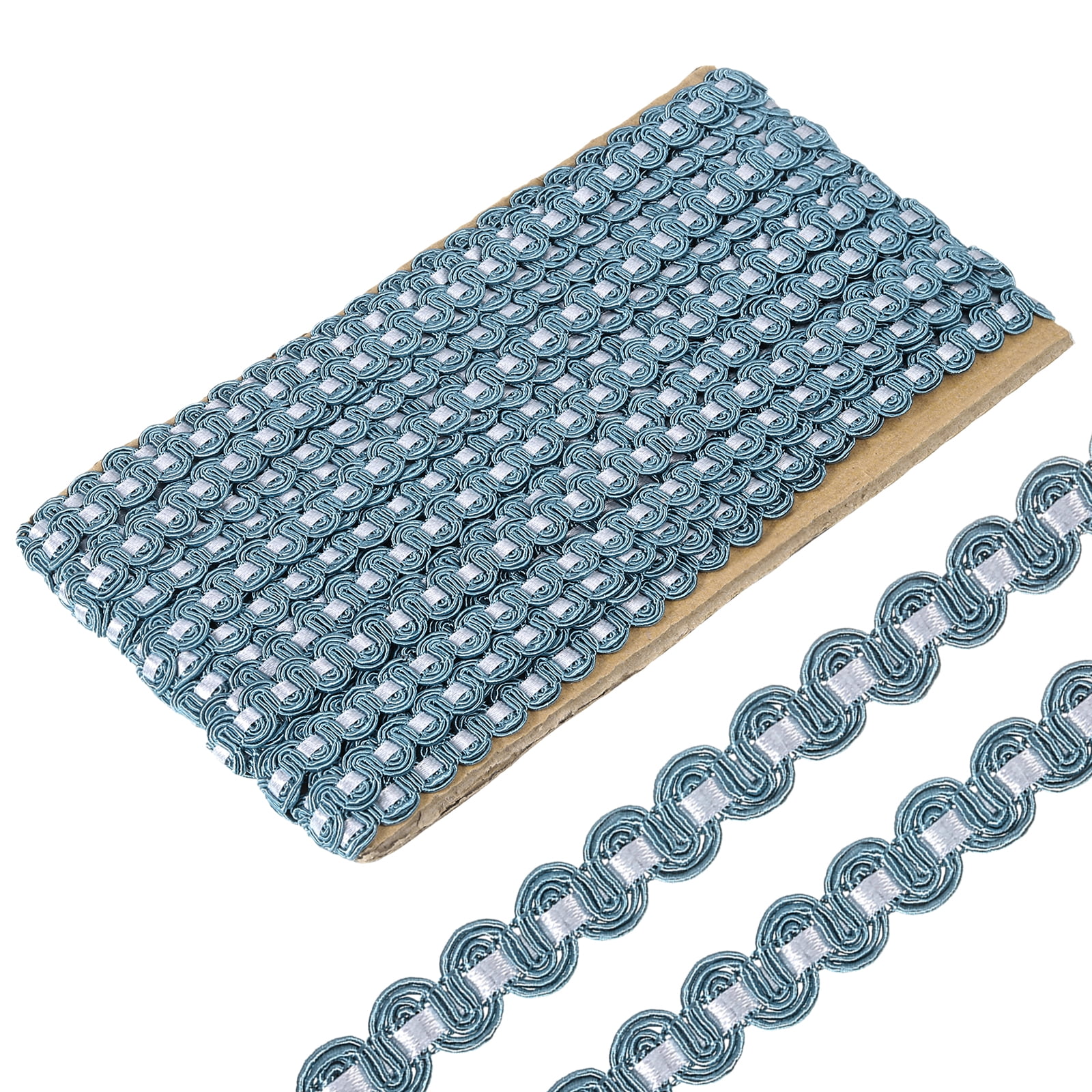 13 Yards Gimp Braid Trim, 3/8 inch Wide Curtain Fabric Trim，Upholstery ...