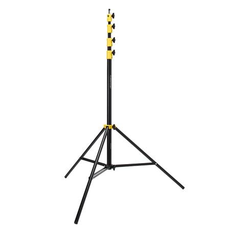 13' Yellow Color Coded Pro Air-Cushioned Heavy-Duty Light Stand V2 ...