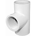 13 each: Sch 40 PVC Threaded Tee PVC 02402 0600 - Walmart.com